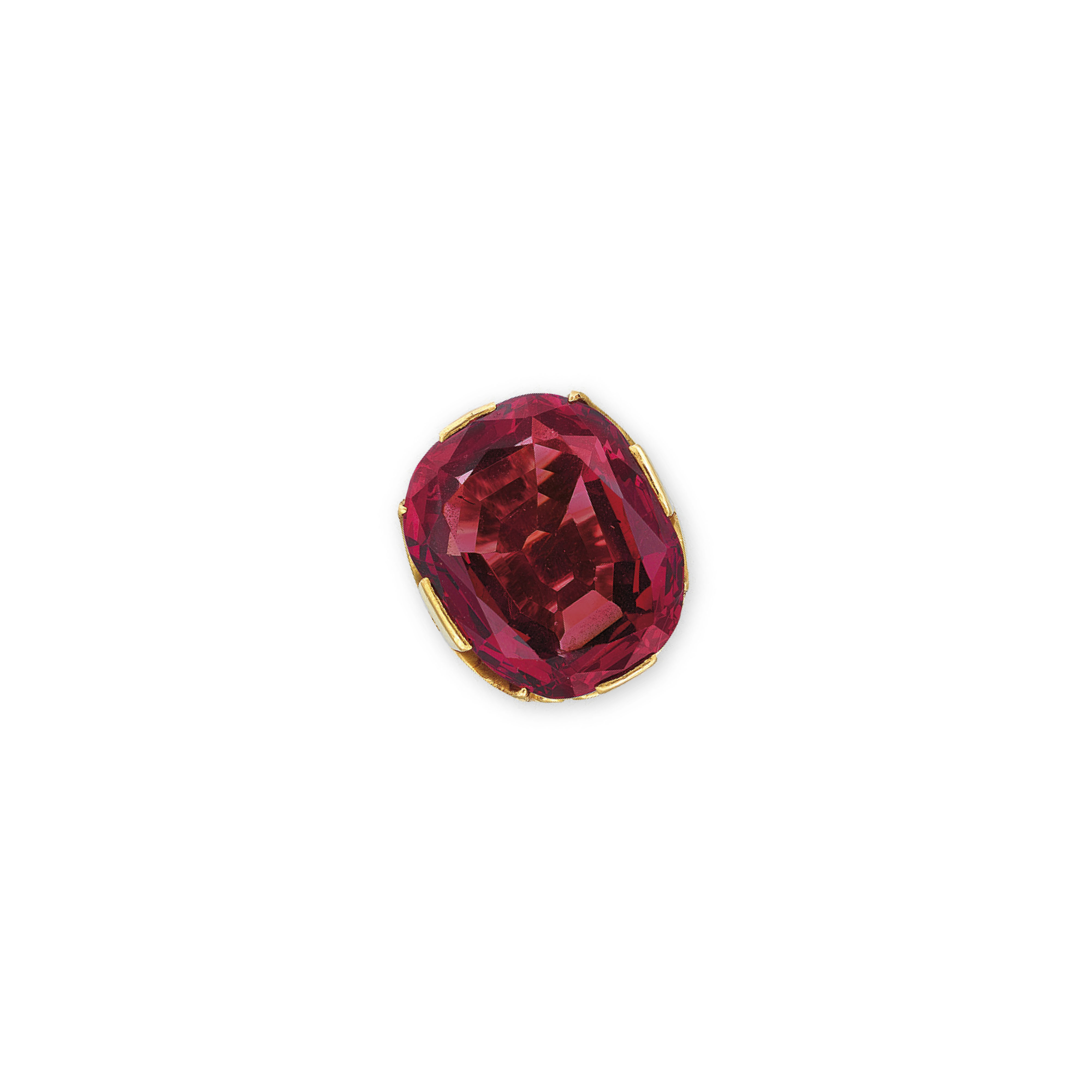 A SET OF SEVEN RUBY, EMERALD AND DIAMOND SHERWANI BUTTONS | Christie's