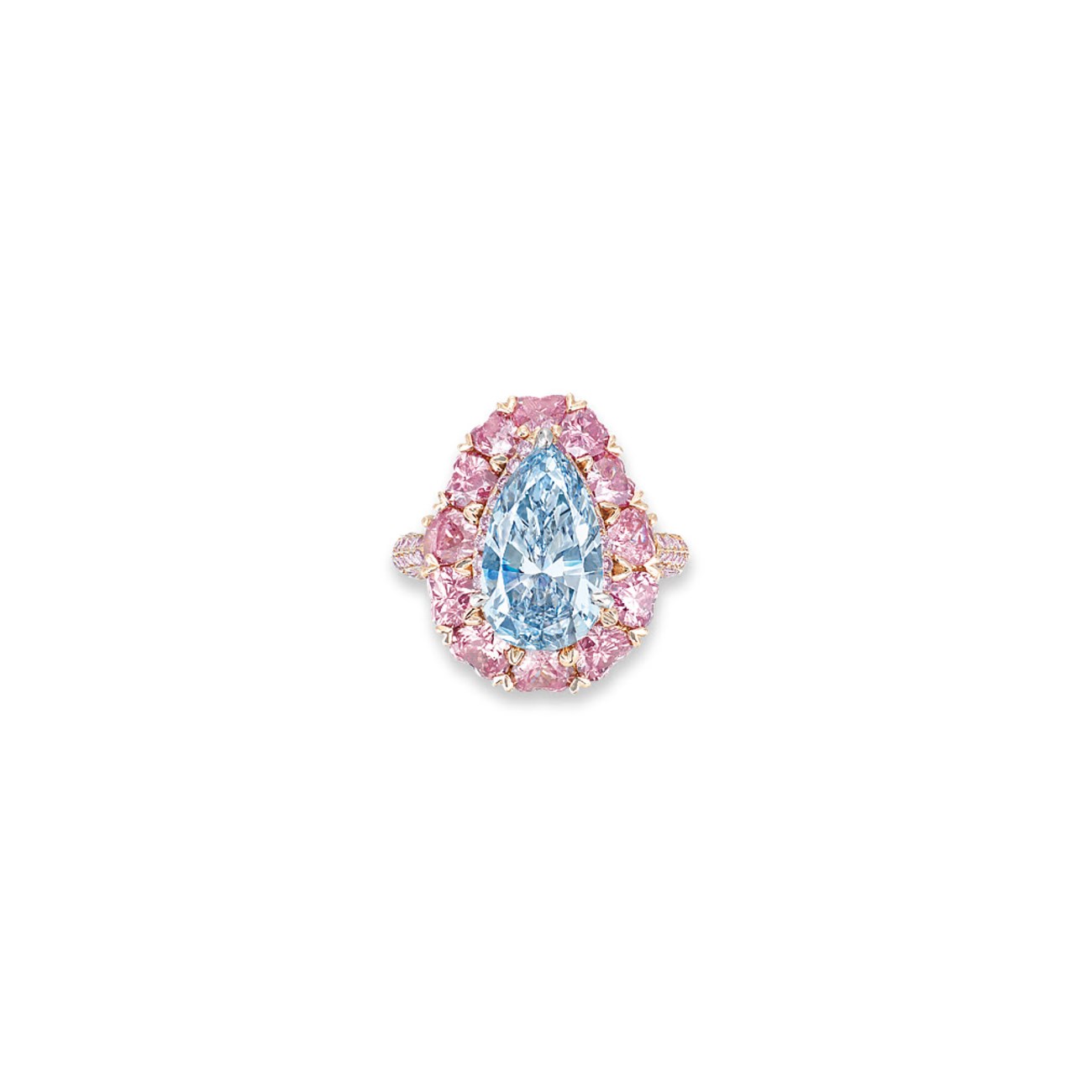 A RARE COLOURED DIAMOND RING, BY MOUSSAIEFF | Christie's