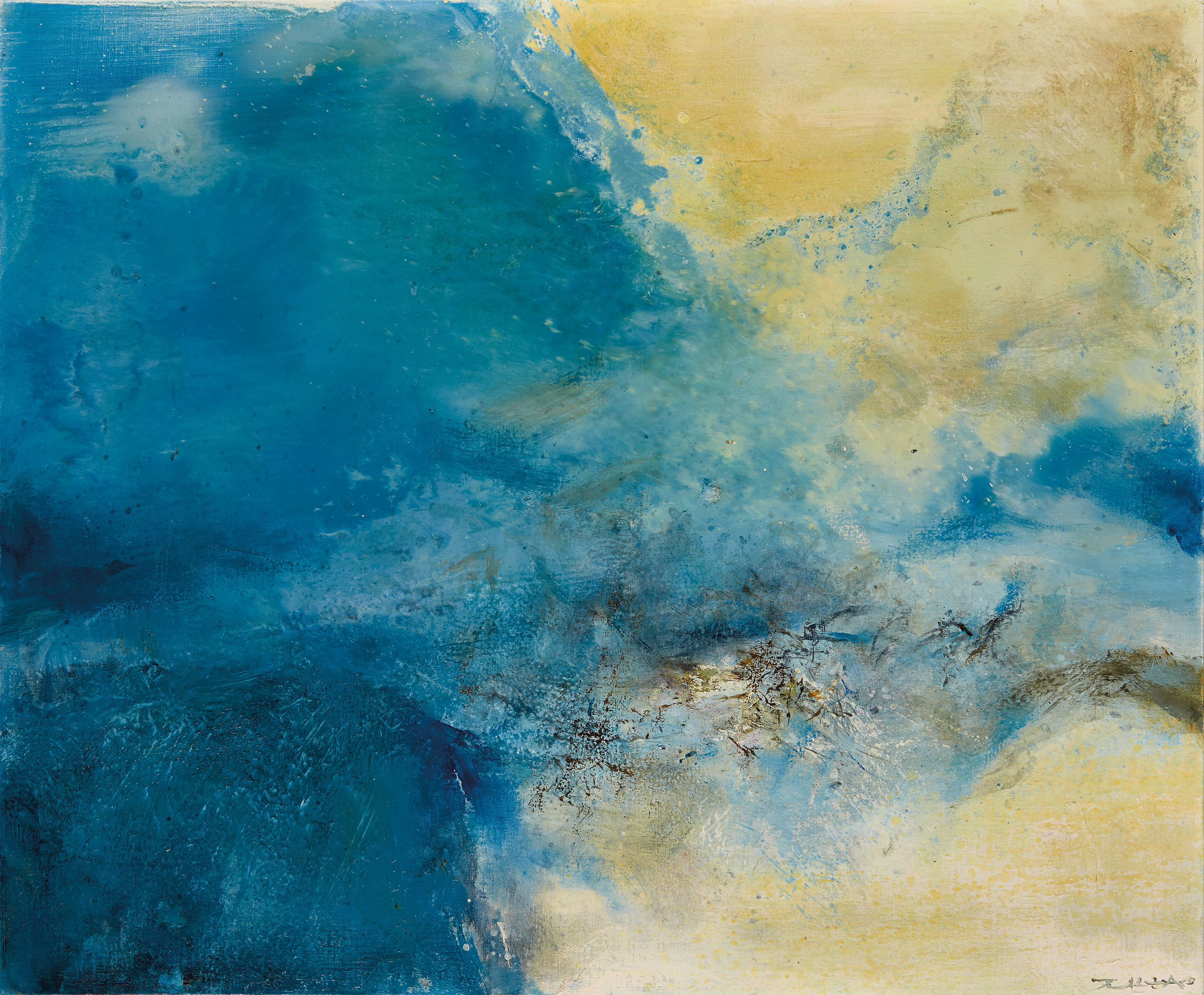 ZAO WOU-KI (ZHAO WUJI, FRENCH/CHINESE, 1920-2013) , 07.06.88 | Christie's
