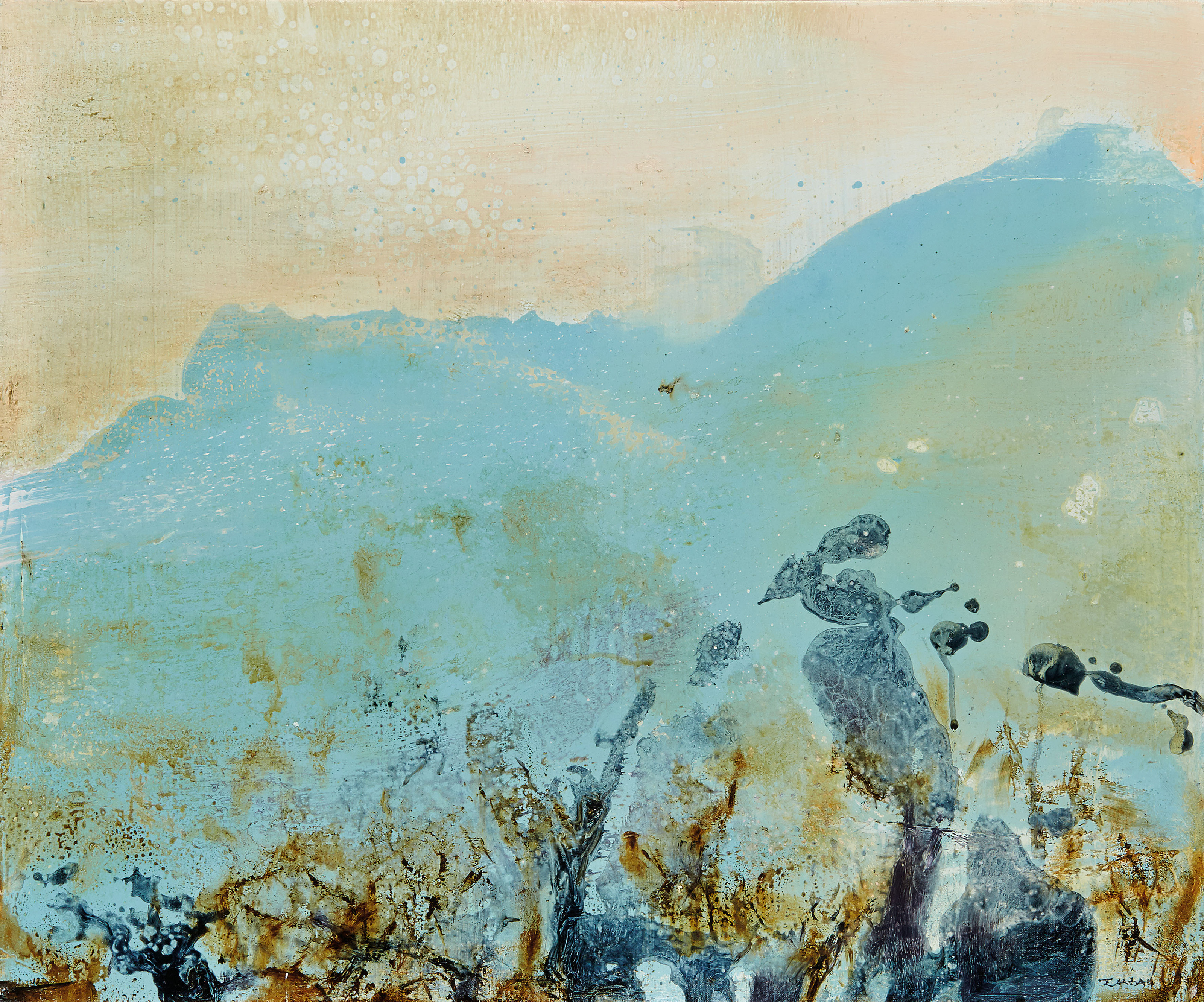 ZAO WOU-KI (ZHAO WUJI, French/Chinese, 1920-2013) , 13.01.98 | Christie's