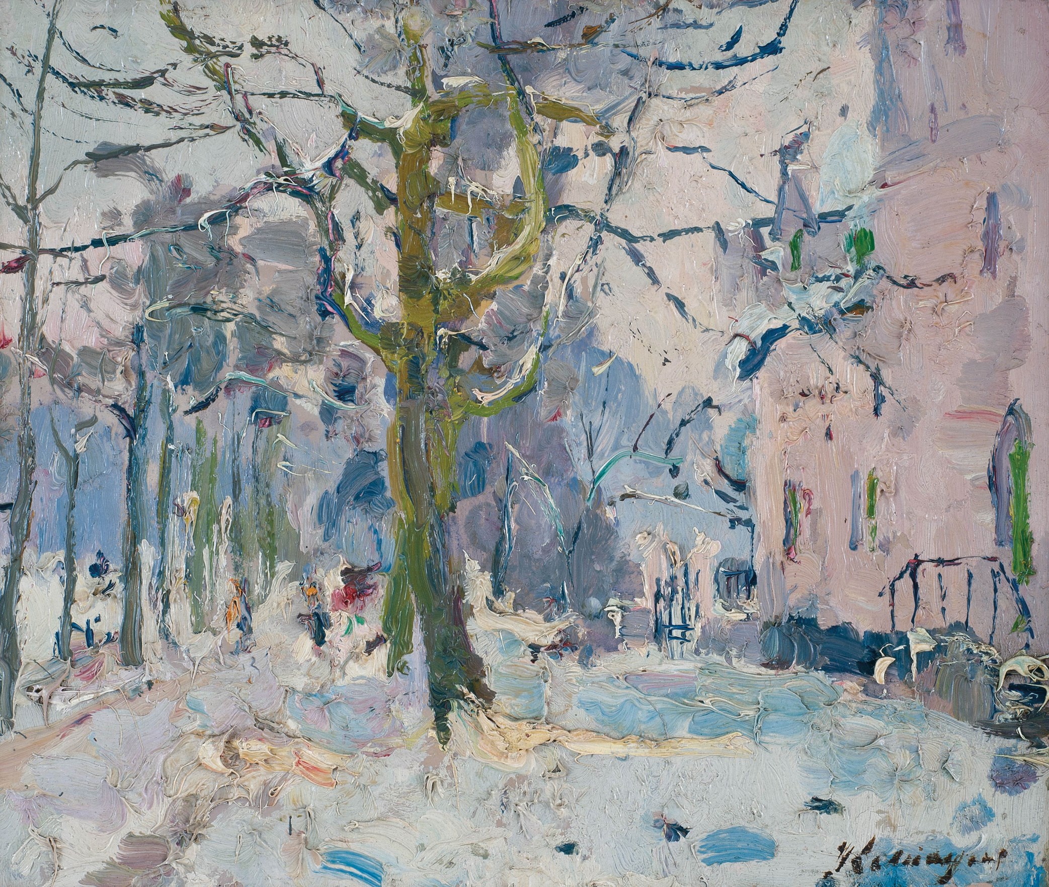 ADRIEN-JEAN LE MAYEUR DE MERPRÈS (BELGIAN, 1880-1958), Le Cornet ...