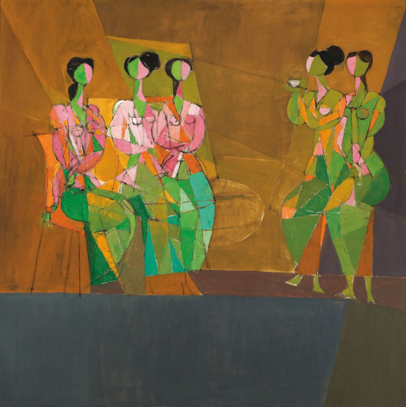 BUT MOCHTAR (INDONESIAN, 1930-1990), Five Women | Christie's