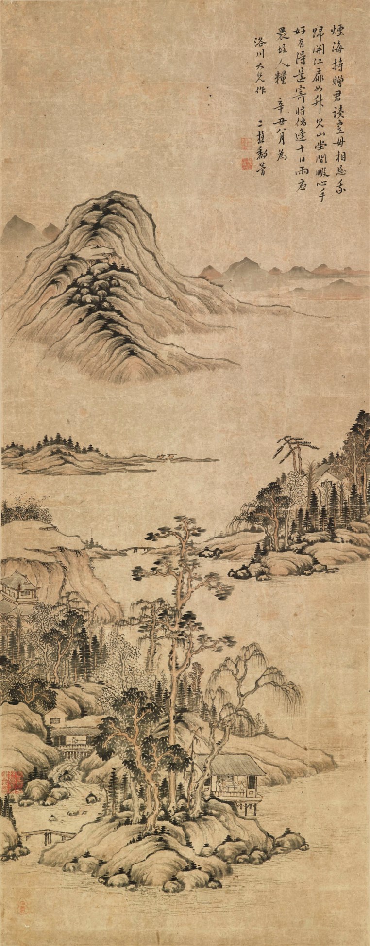 LI JIAN (1747-1799), Landscape | Christie's