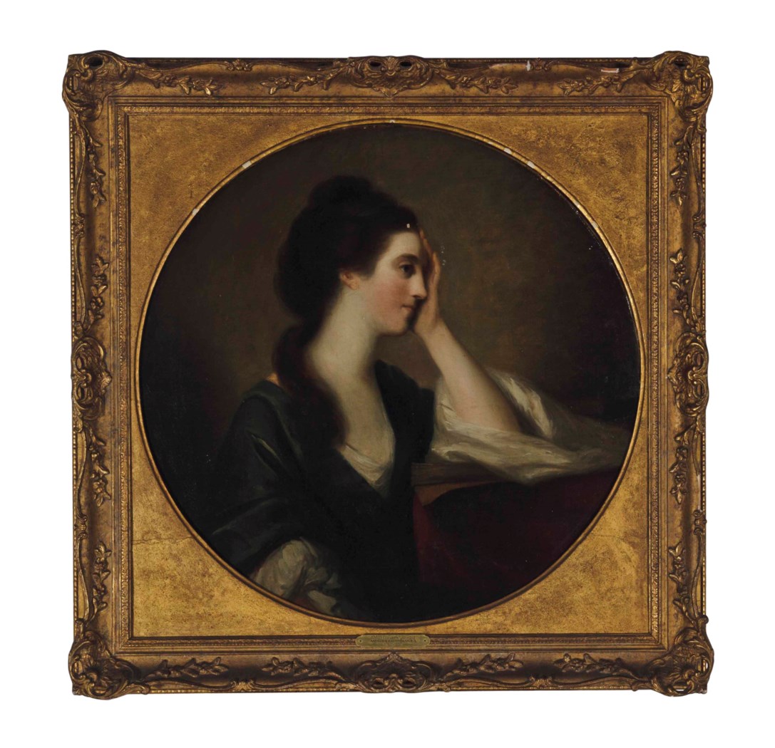 Circle of Angelica Kauffmann, R.A. (Swiss, 1741-1807), Portrait of Miss ...