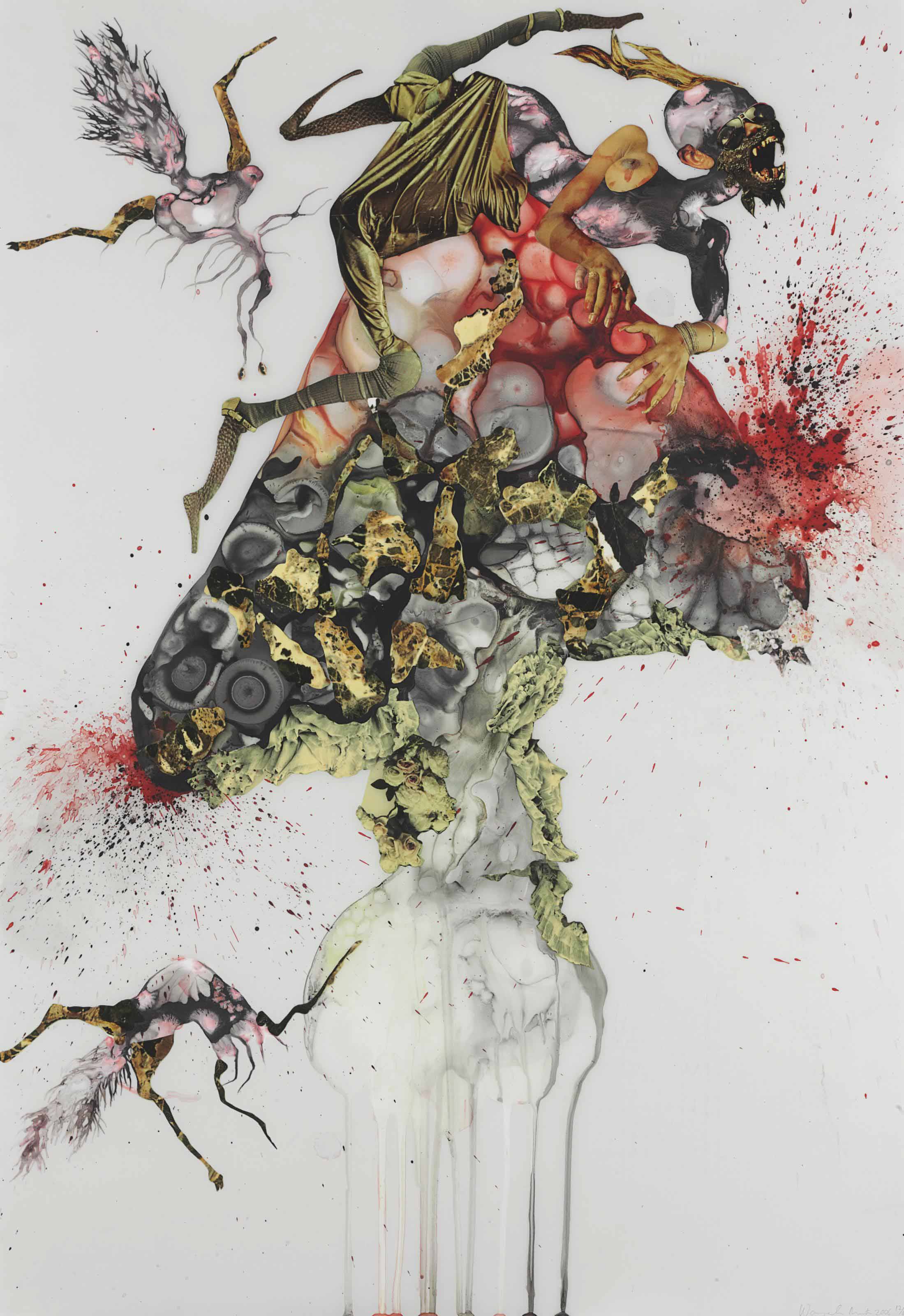 WANGECHI MUTU (b. 1972) , Howl | Christie's