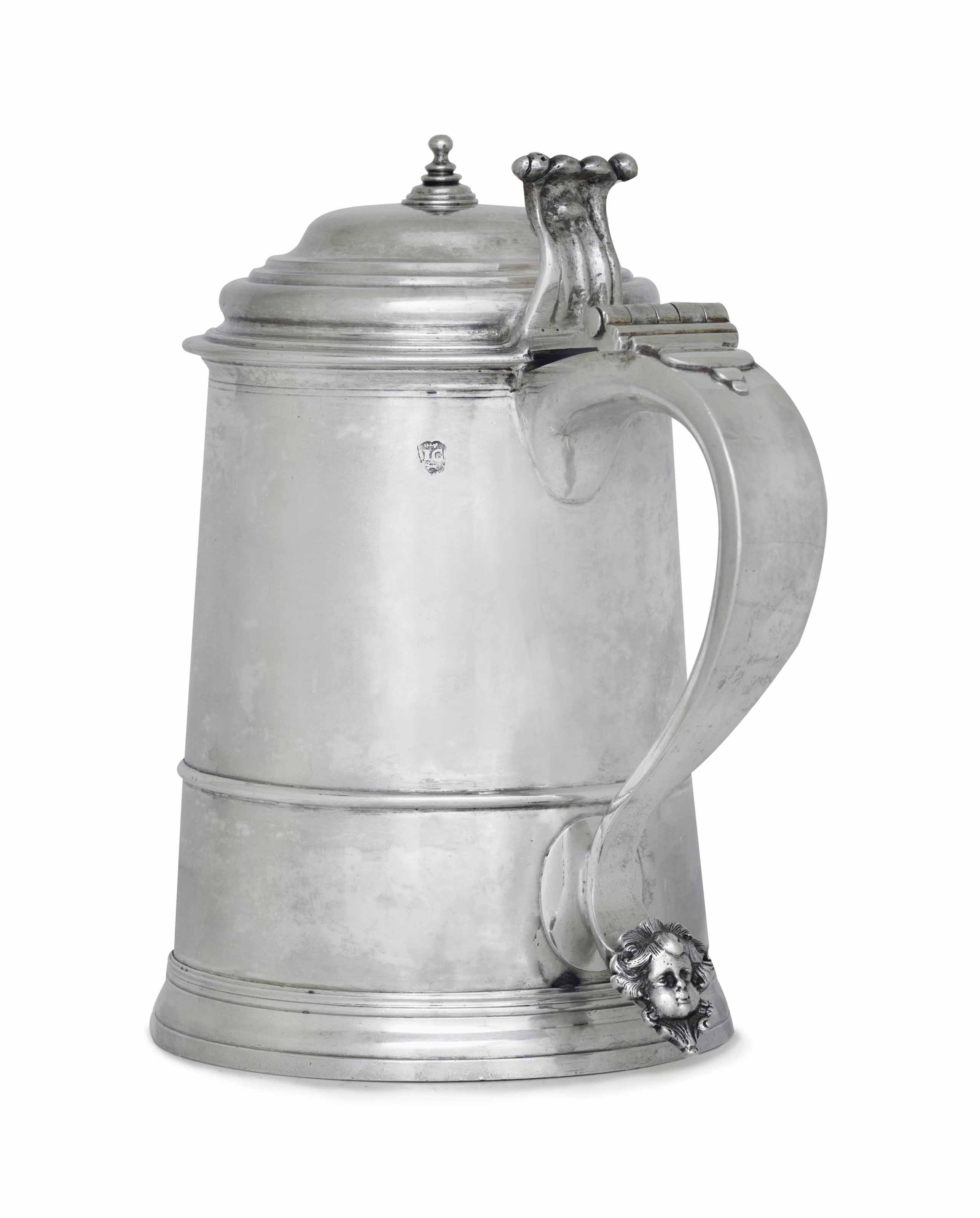 THE SAMUEL MORE SILVER TANKARD