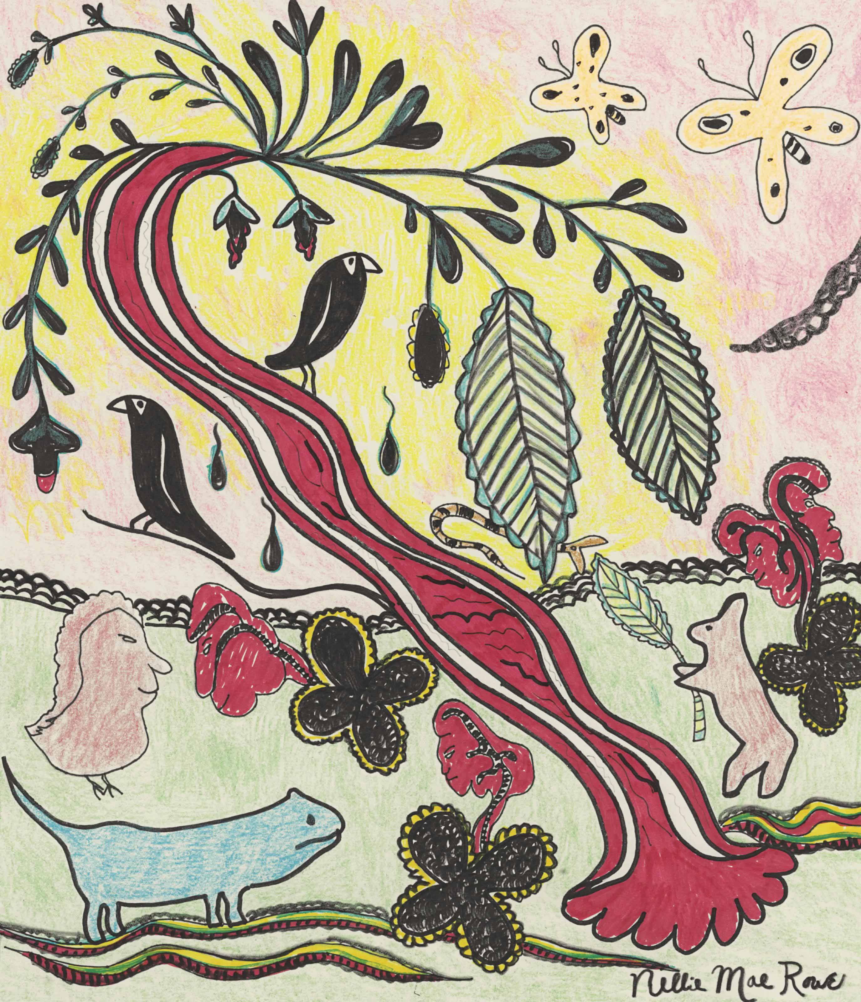 Nellie Mae Rowe (1900-1982)
