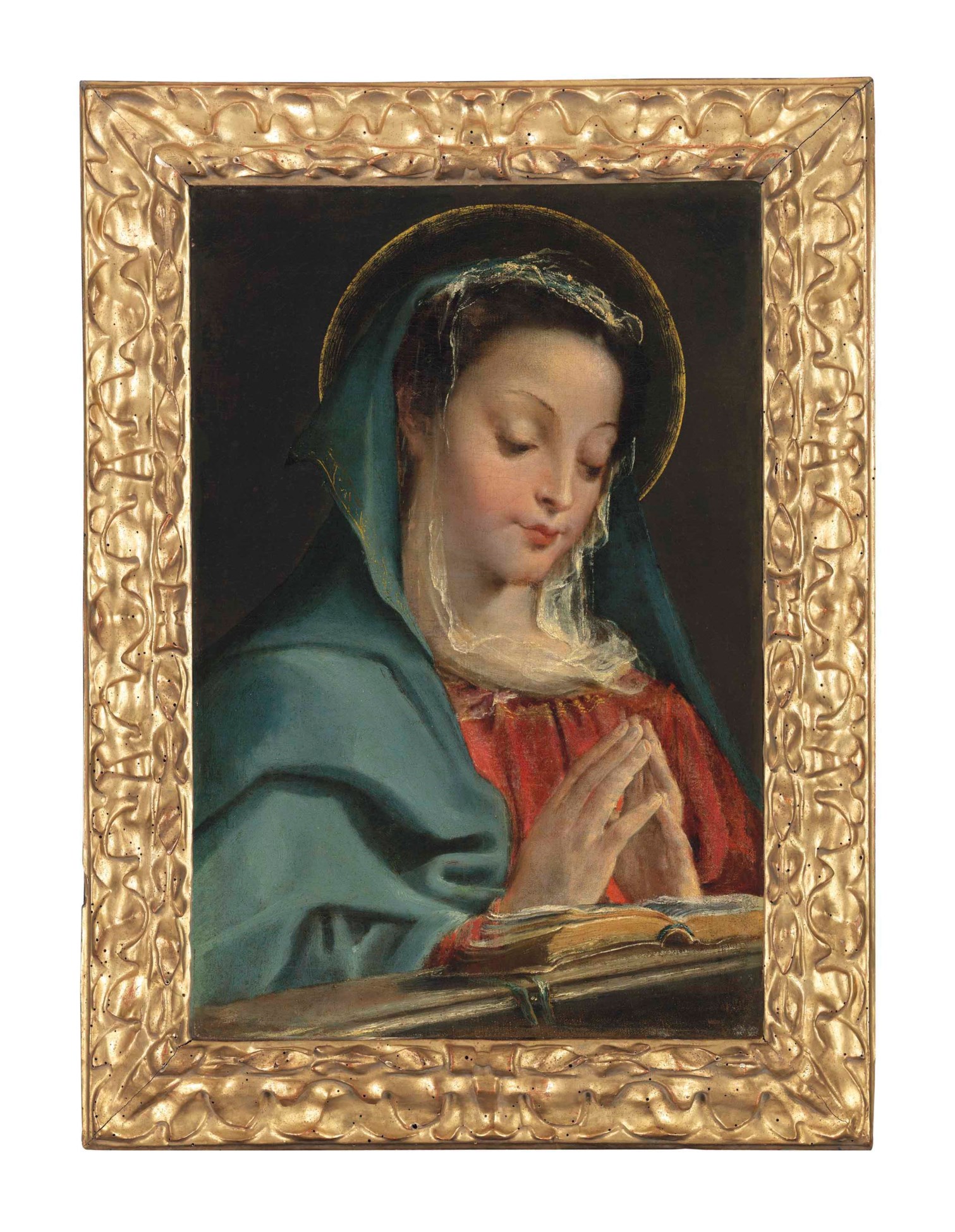 Annibale Carracci (Bologna 1560-1609 Rome), The Virgin at prayer ...