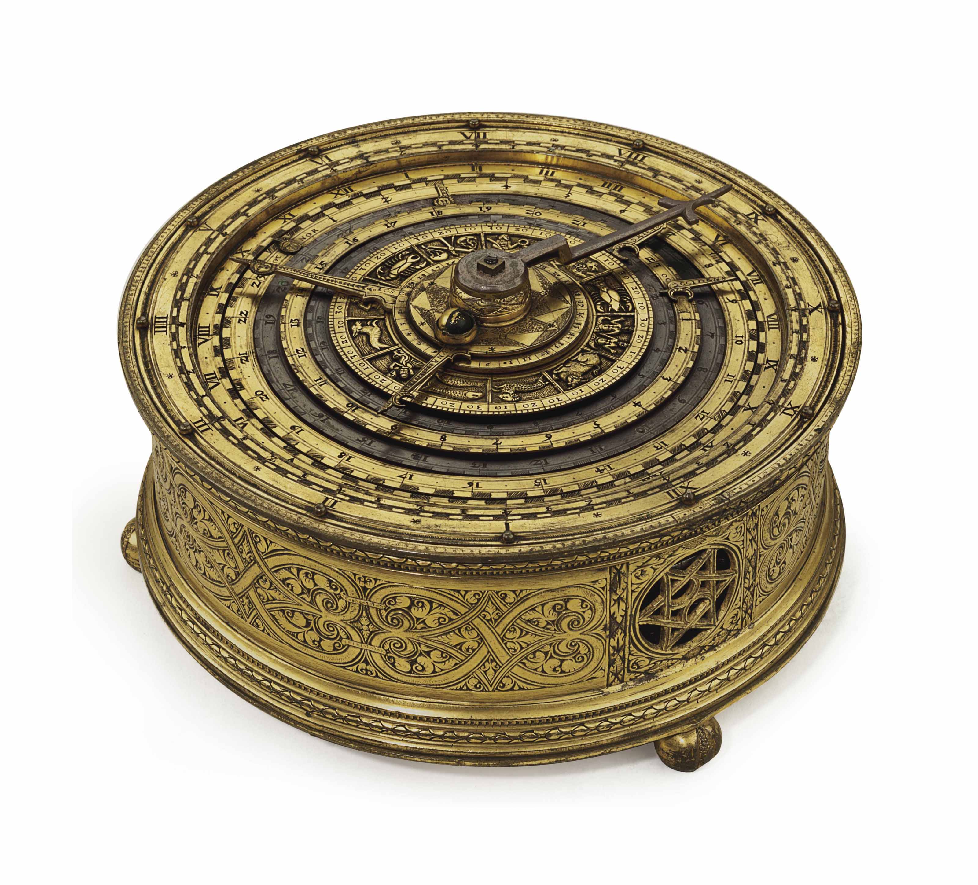 astronomy table clock