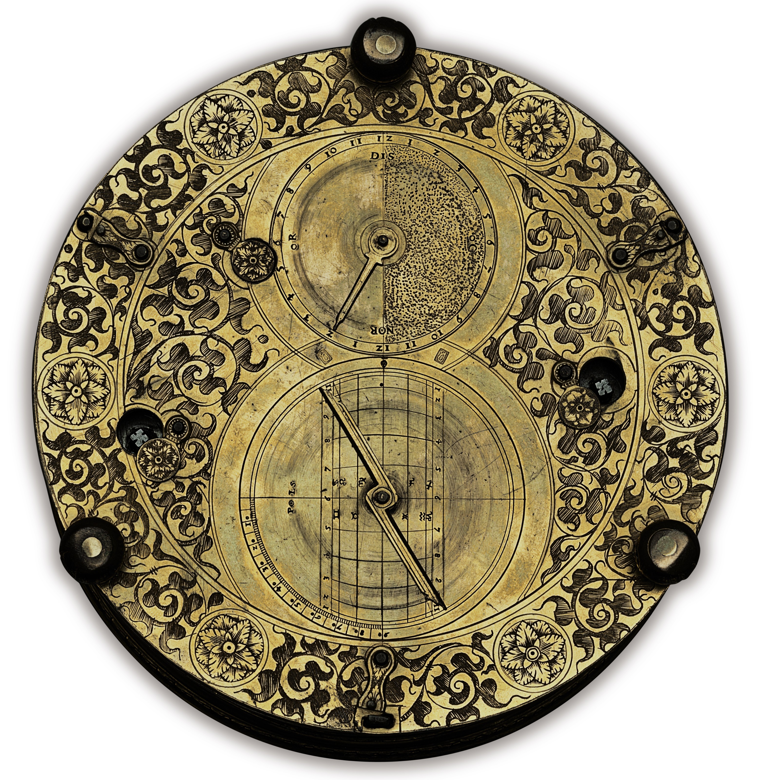 astronomy table clock