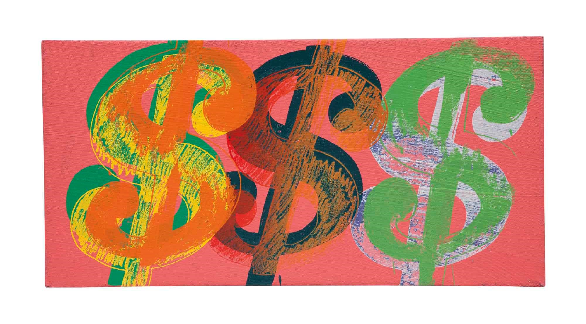 Andy Warhol (1928-1987), Triple Dollar Sign | Christie's