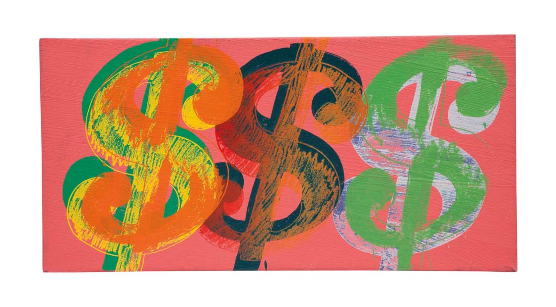 Andy Warhol (1928-1987), Triple Dollar Sign | Christie's