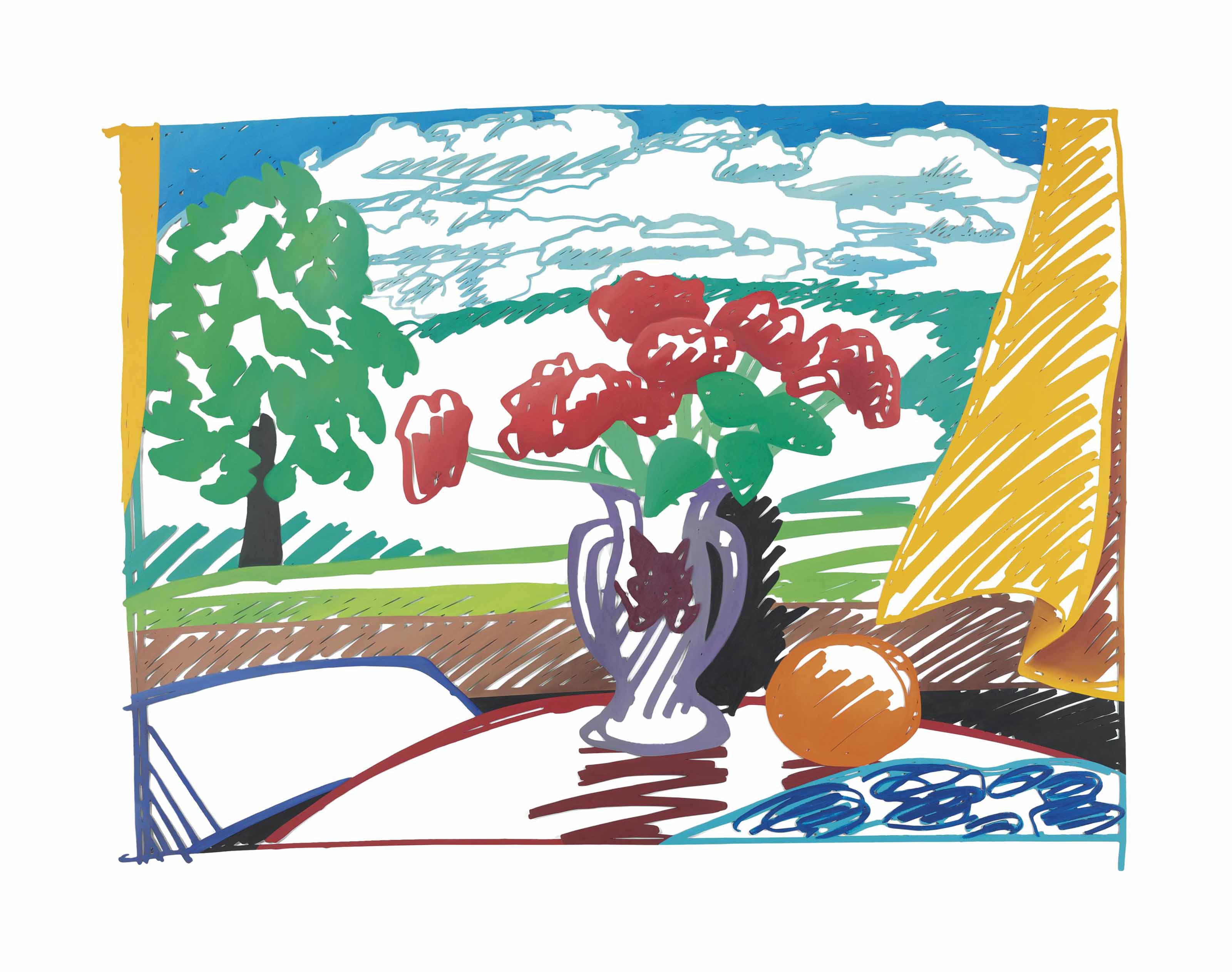 Andy Warhol (1928-1987), Triple Dollar Sign | Christie's