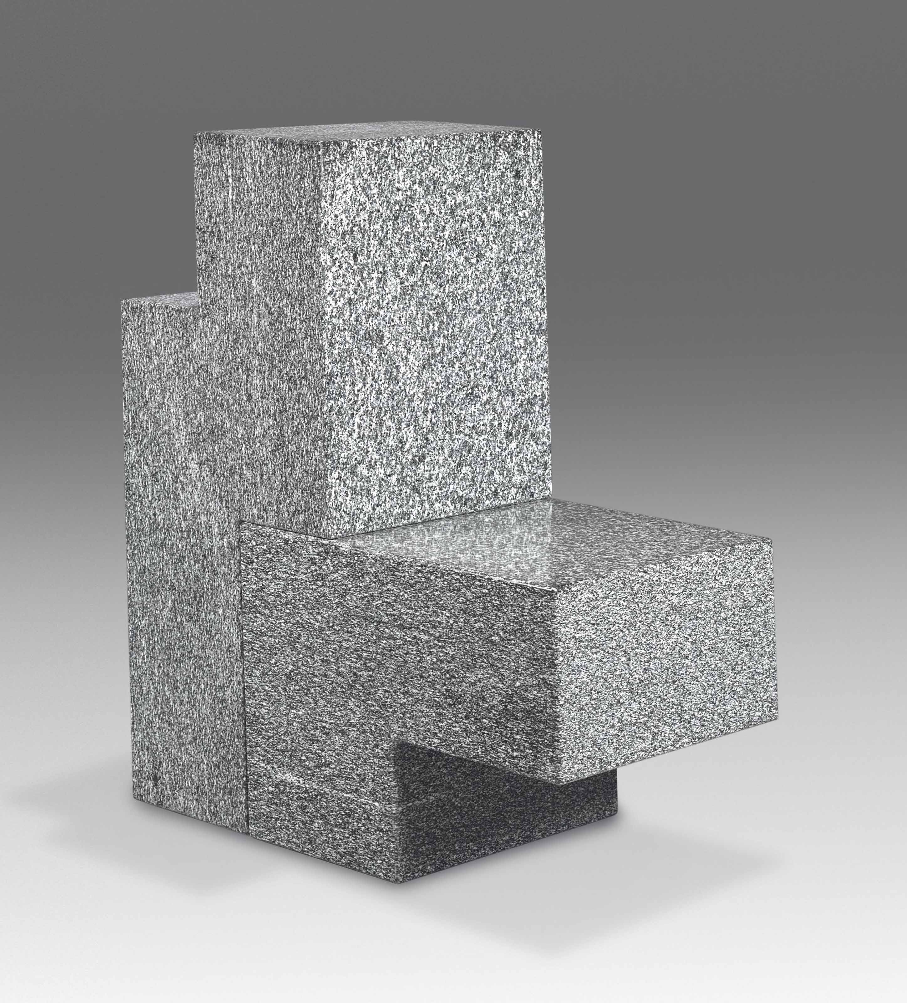 Scott Burton (1939-1989) , Two-Part Chair | Christie's