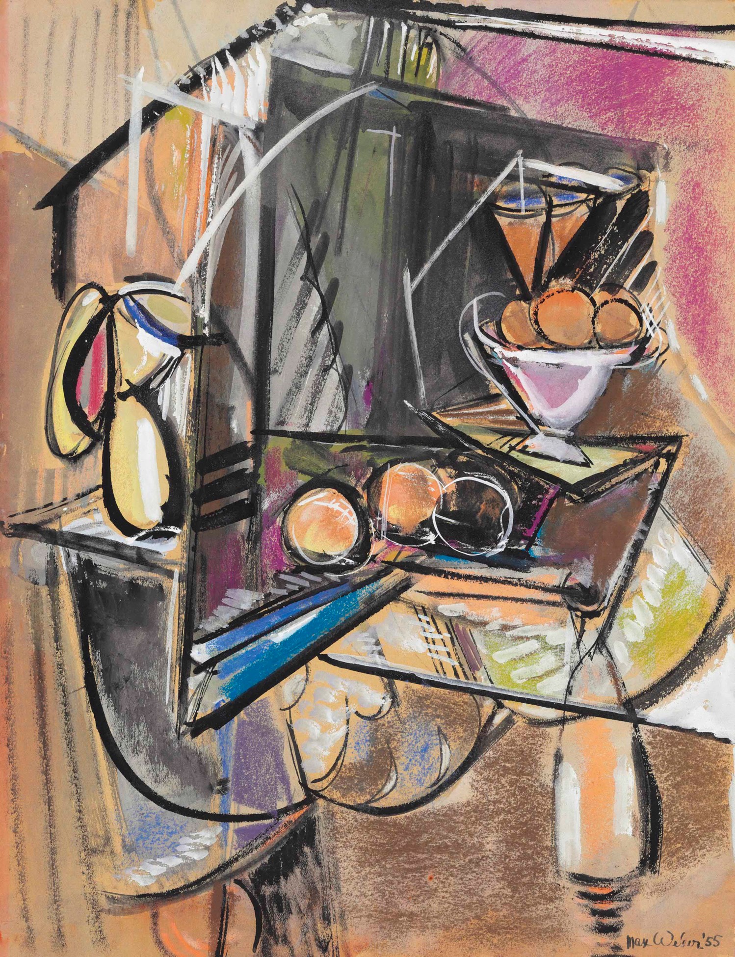 Max Weber (1881-1961), Yellow Pitcher | Christie's