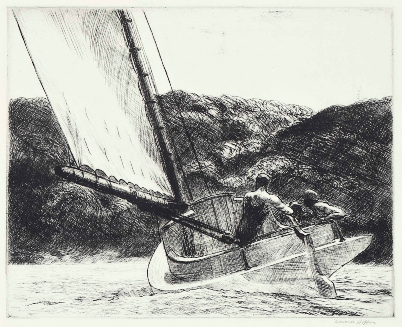 EDWARD HOPPER (1882-1967), The Cat Boat | Christie's
