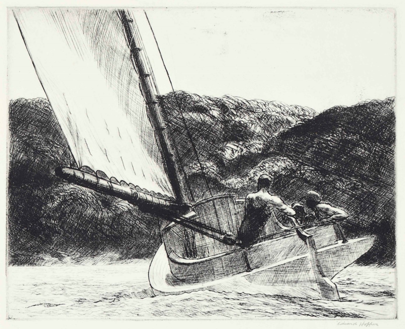 EDWARD HOPPER (1882-1967), The Cat Boat | Christie's