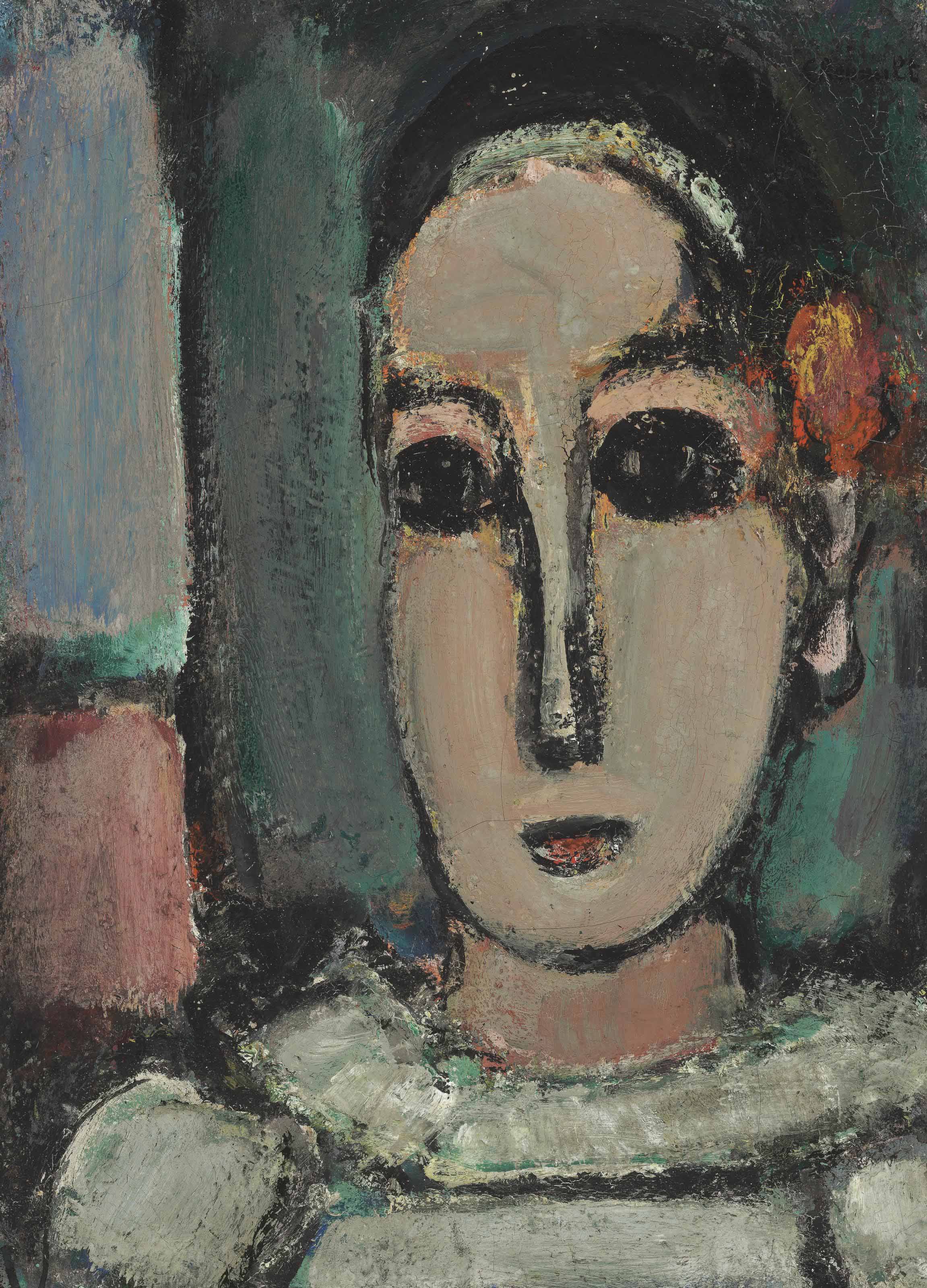 Georges Rouault (1871-1958) , Pierrot | Christie's