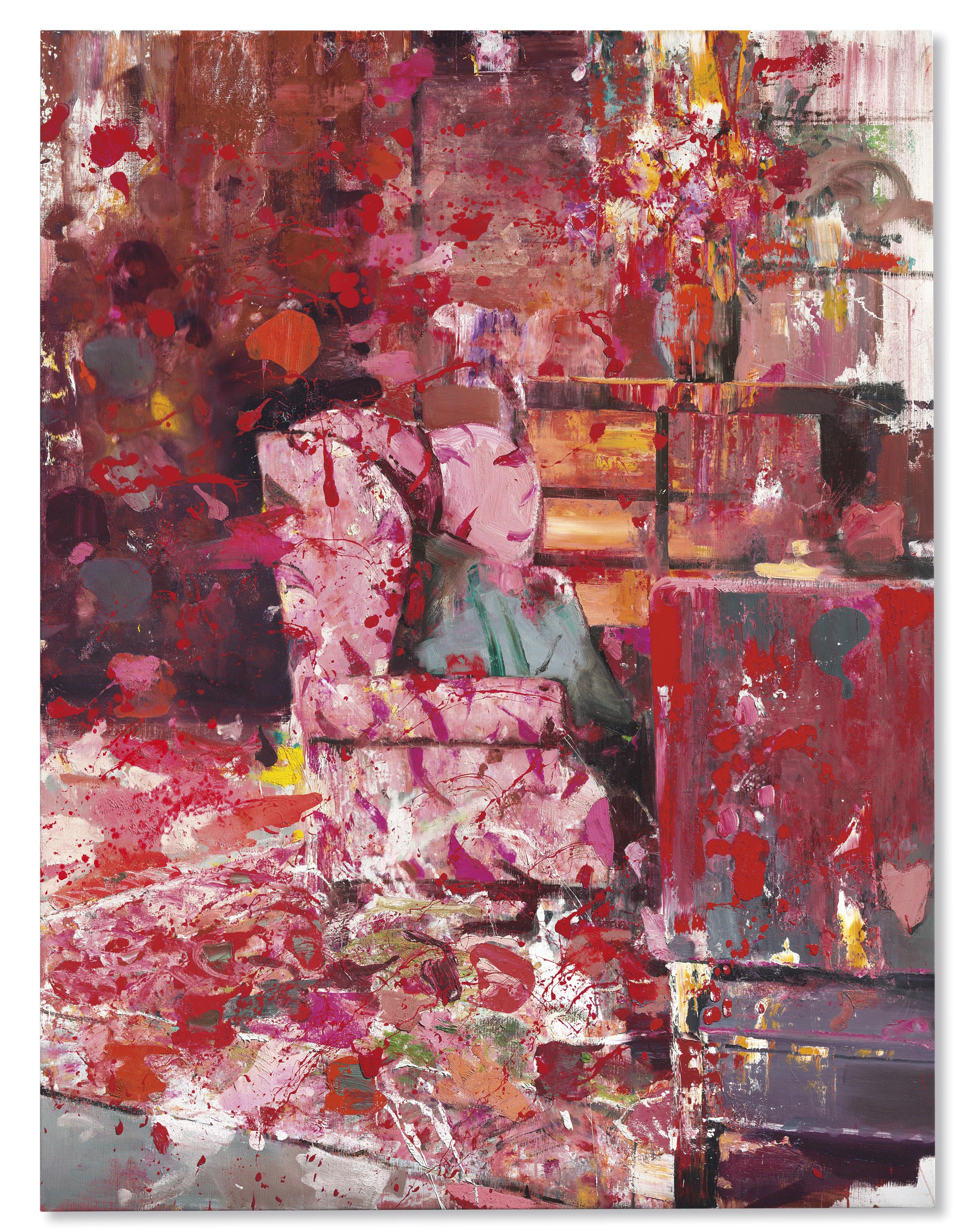 Adrian Ghenie (b. 1977) , Pie Fight Interior 9 | Christie's