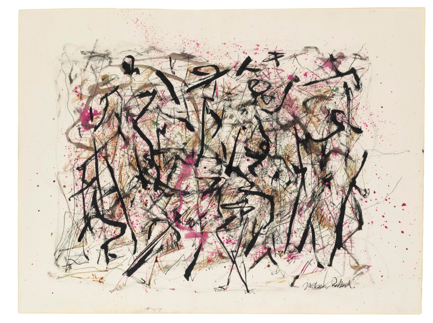 Jackson Pollock (1912-1956), Untitled | Christie's