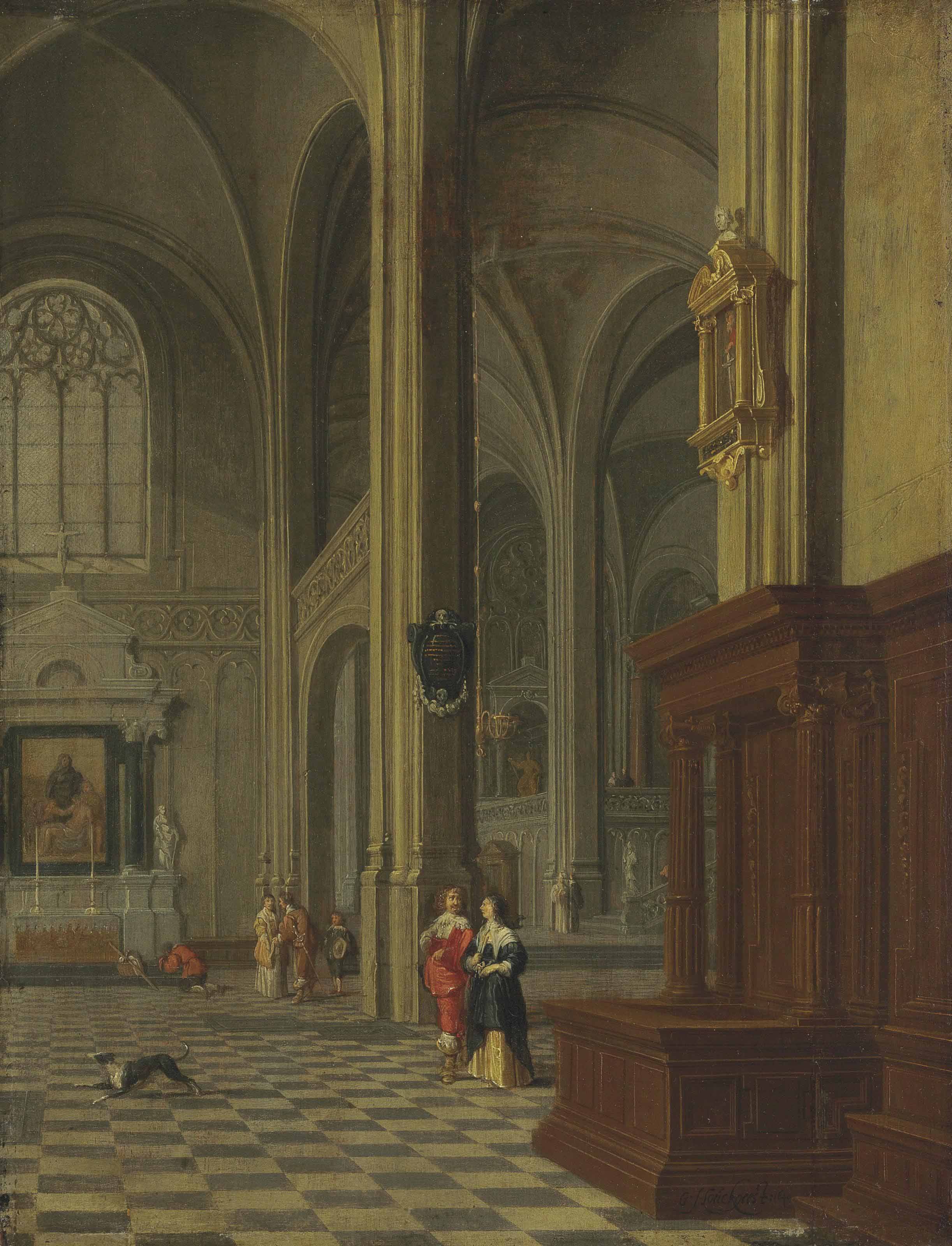 Gerard Houckgeest (The Hague 1600-1661 Bergen op Zoom)