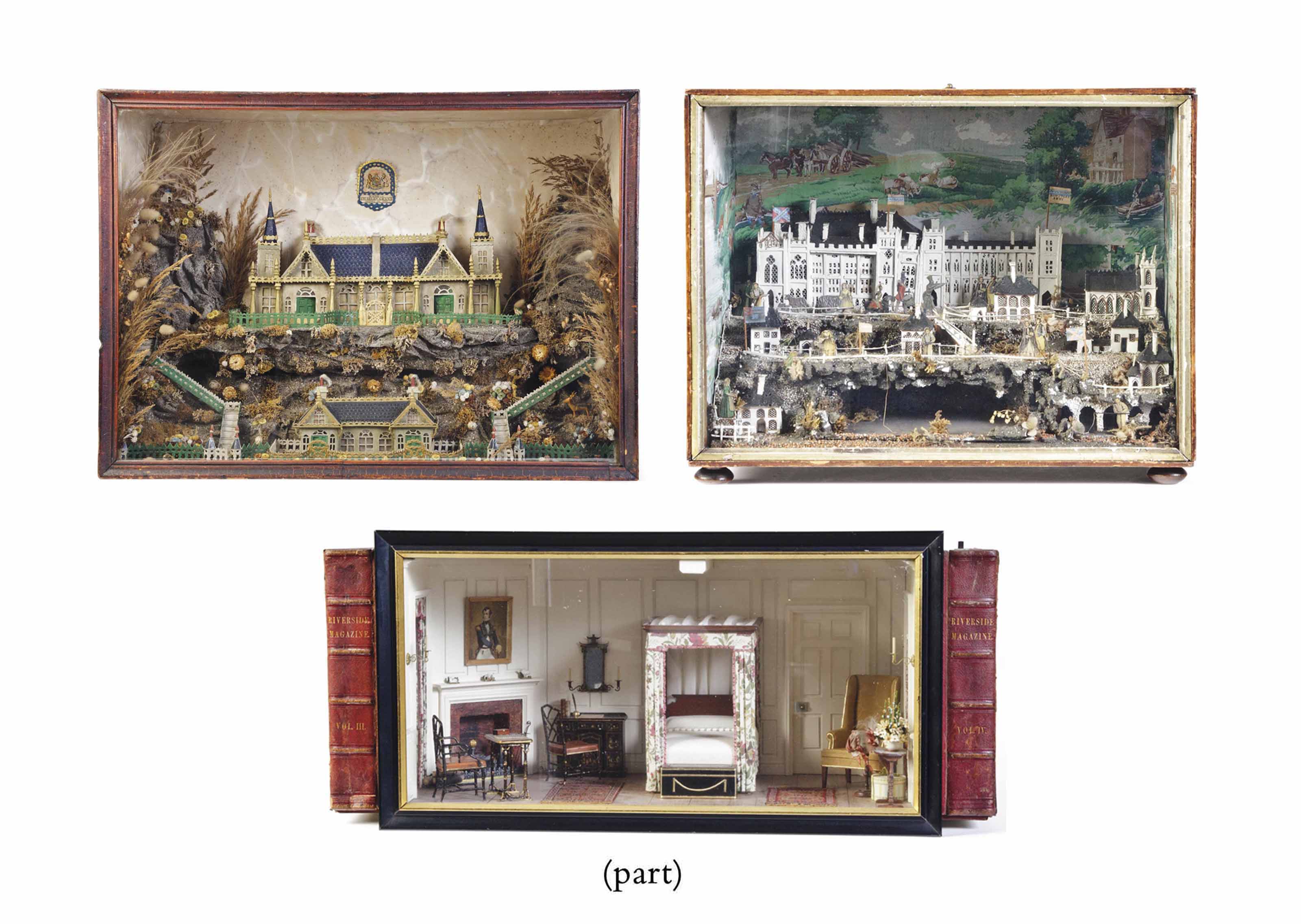 THREE VICTORIAN DIORAMAS , SECOND HALF 19TH CENTURY | Christie's