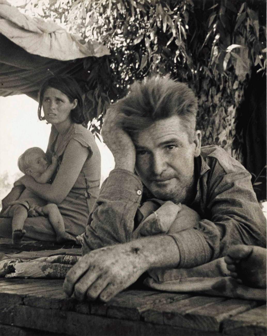 Dorothea Lange (1895-1965), Drought Refugees from Oklahoma, in ...