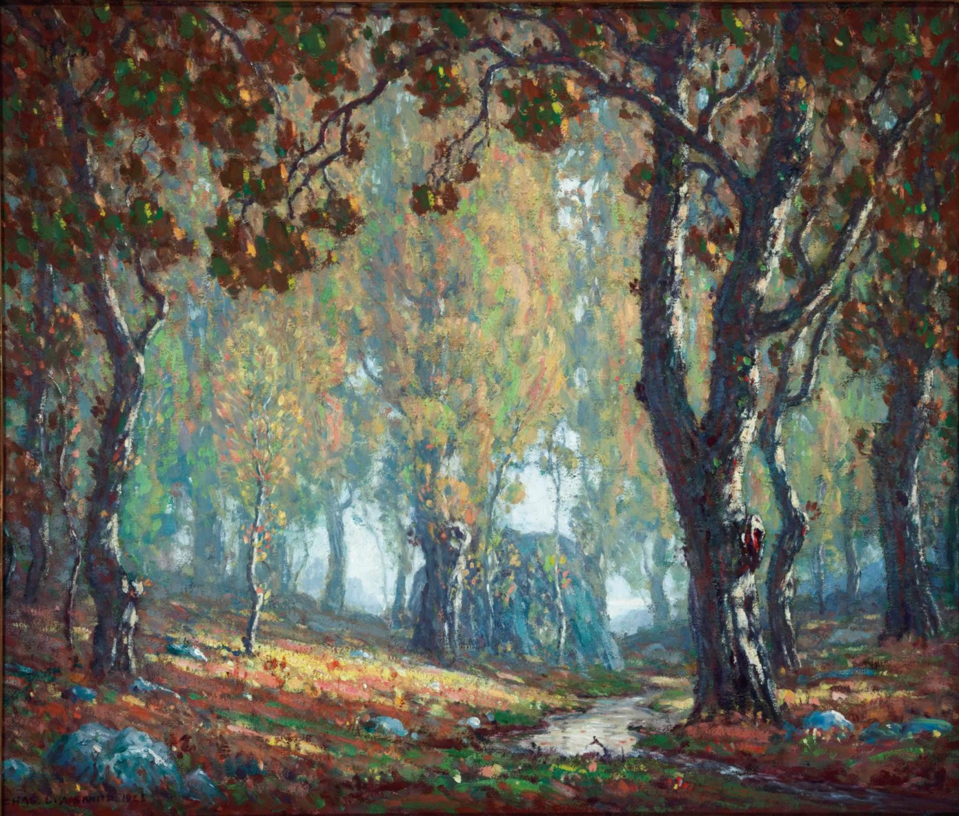 Charles L.A. Smith (American, 1871-1937), Autumn Landscape | Christie's