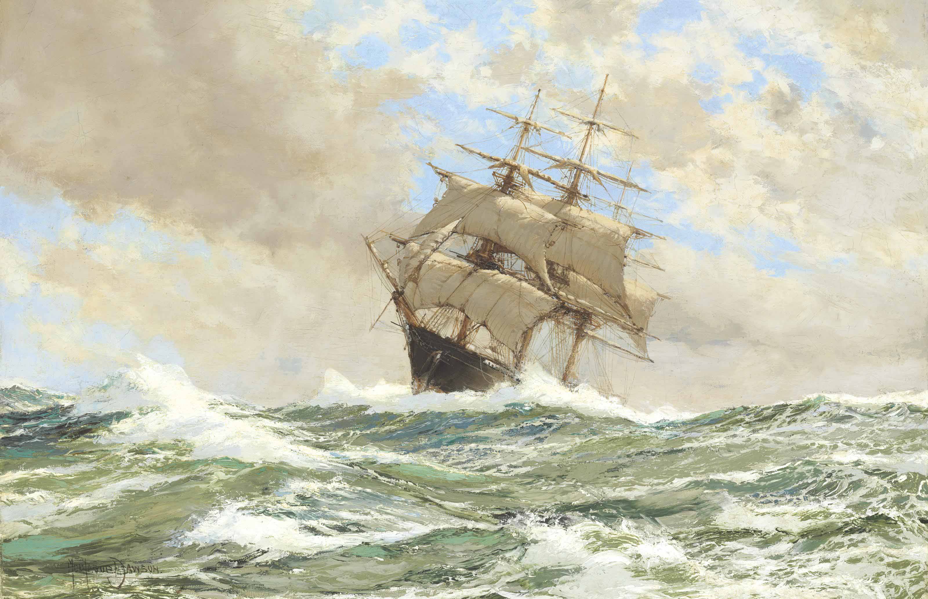 Montague Dawson, F.R.S.A., R.S.M.A. (British, 1895-1973)