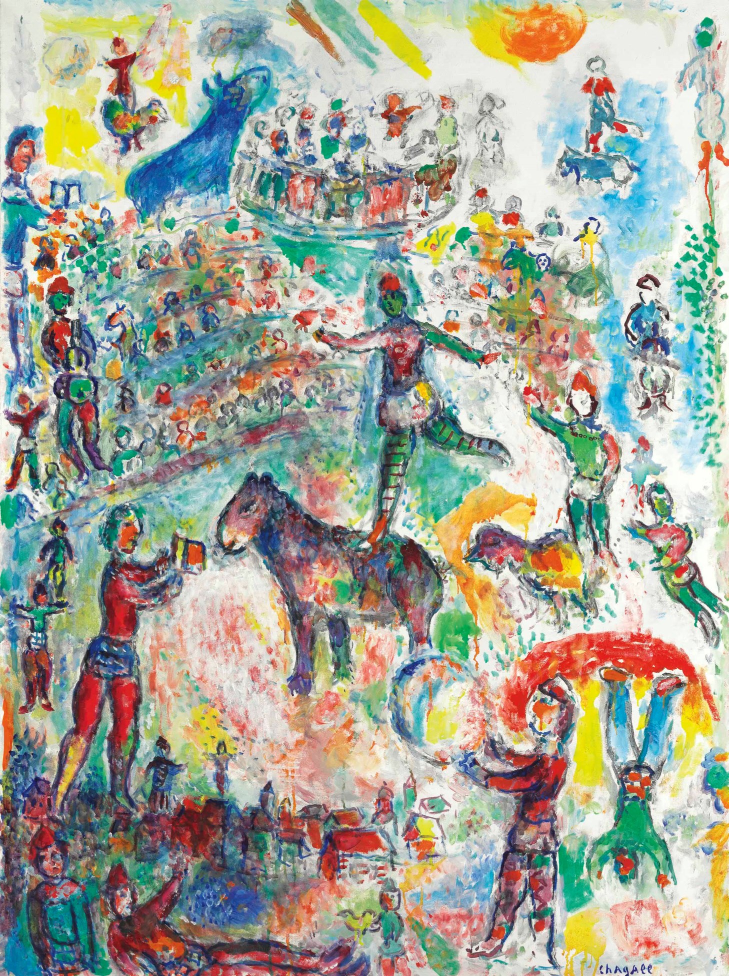 Marc Chagall (1887-1985), Le grand cirque | Christie's