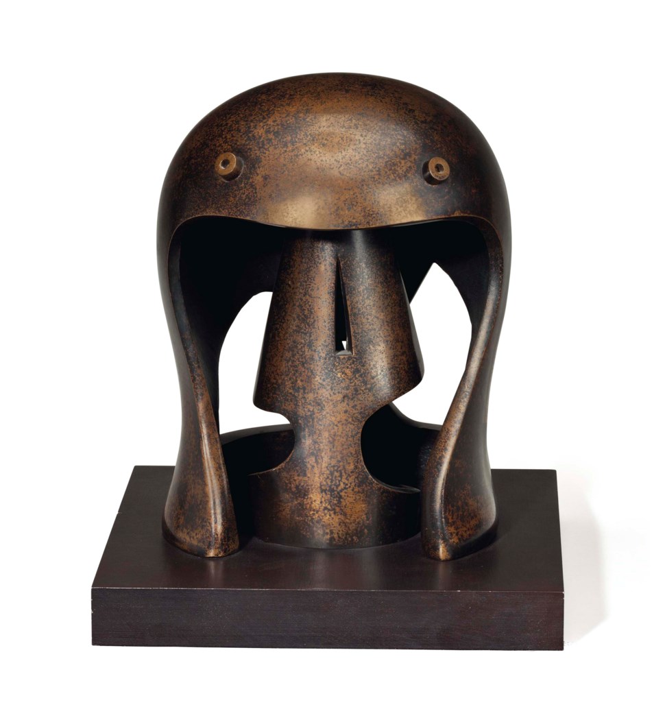 Henry Moore (1898-1986), Helmet Head No. 1 | Christie's
