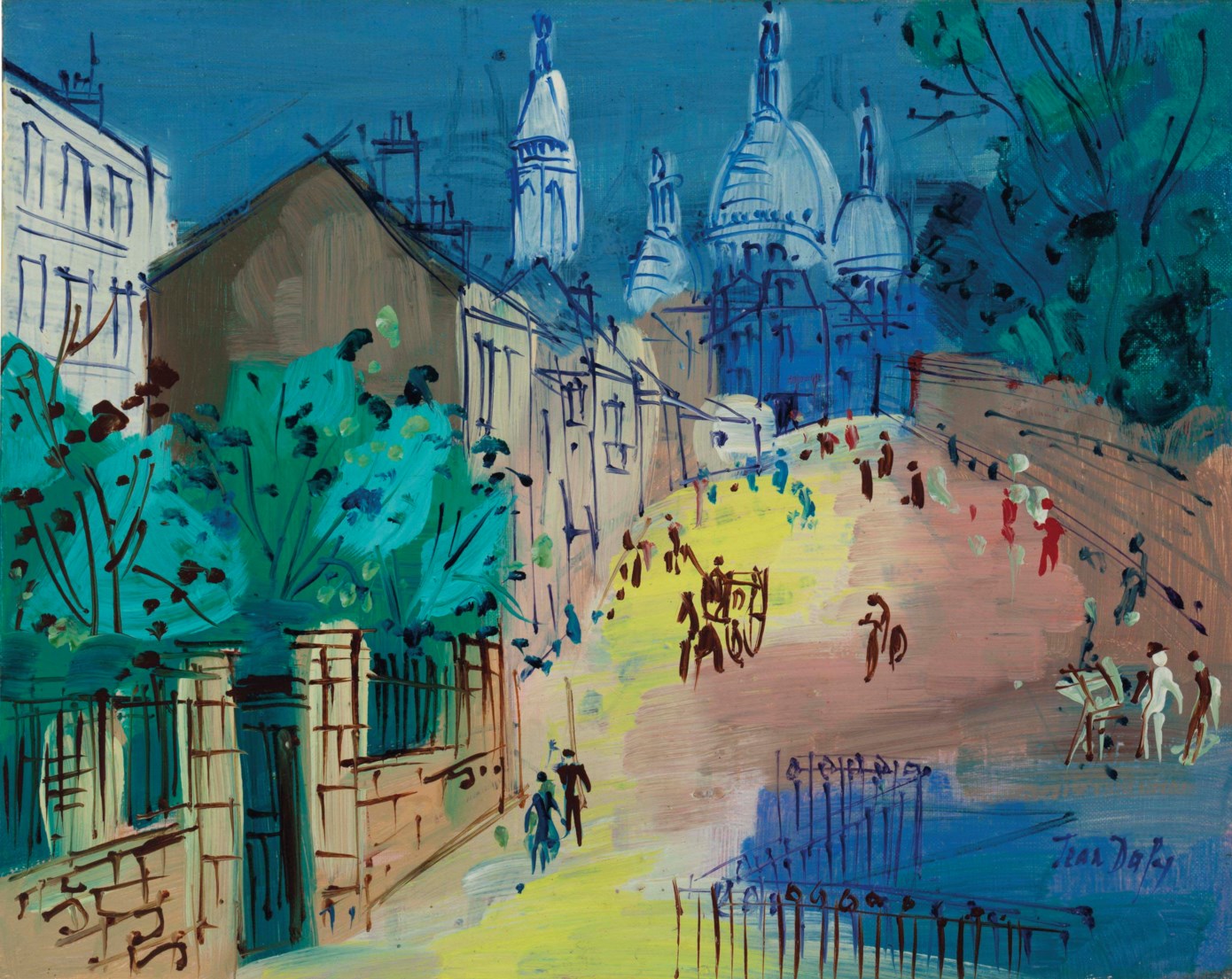 Jean Dufy (1888-1964), Paris, Montmartre | Christie's