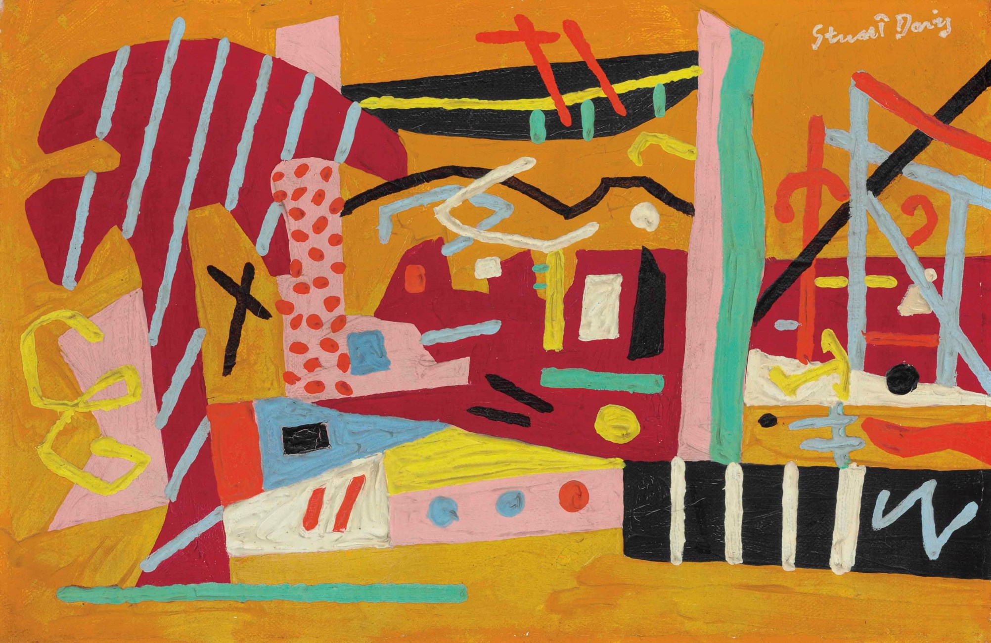Stuart Davis (1892-1964), Autumn Landscape | Christie's