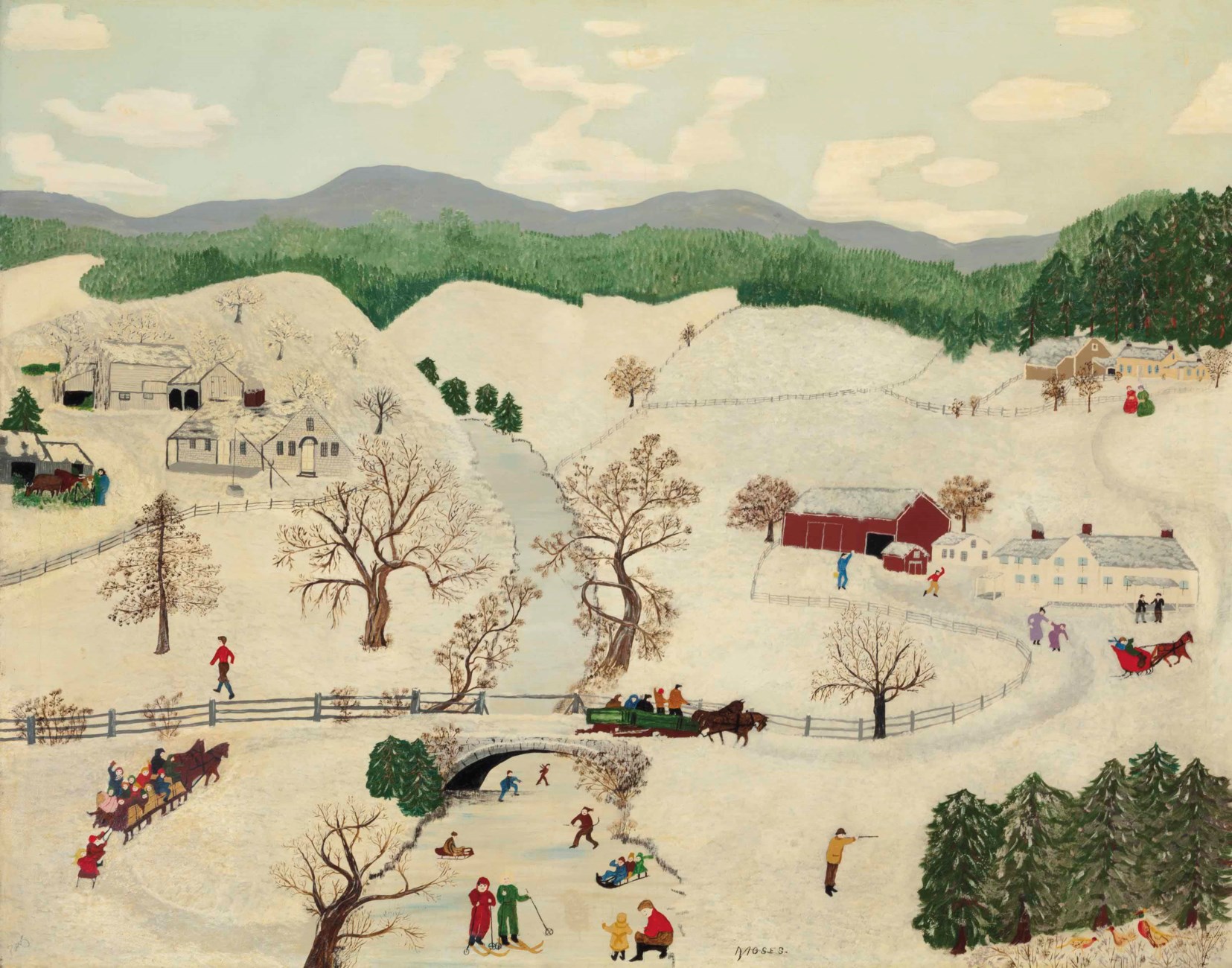 Anna Mary Robertson 'Grandma' Moses (1860-1961)