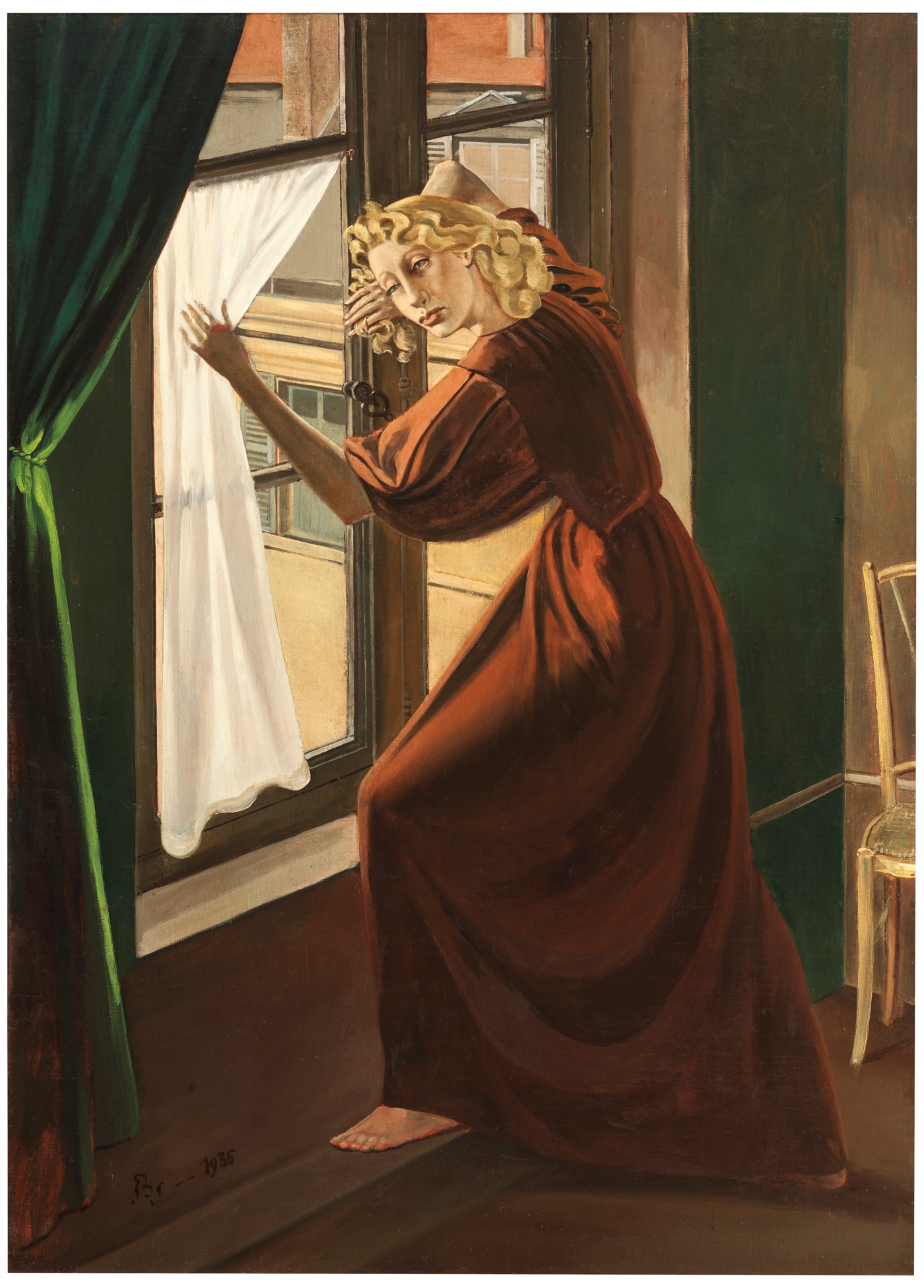 Balthus (Balthasar Klossowski de Rola) (1908-2001), Lady Abdy | Christie's