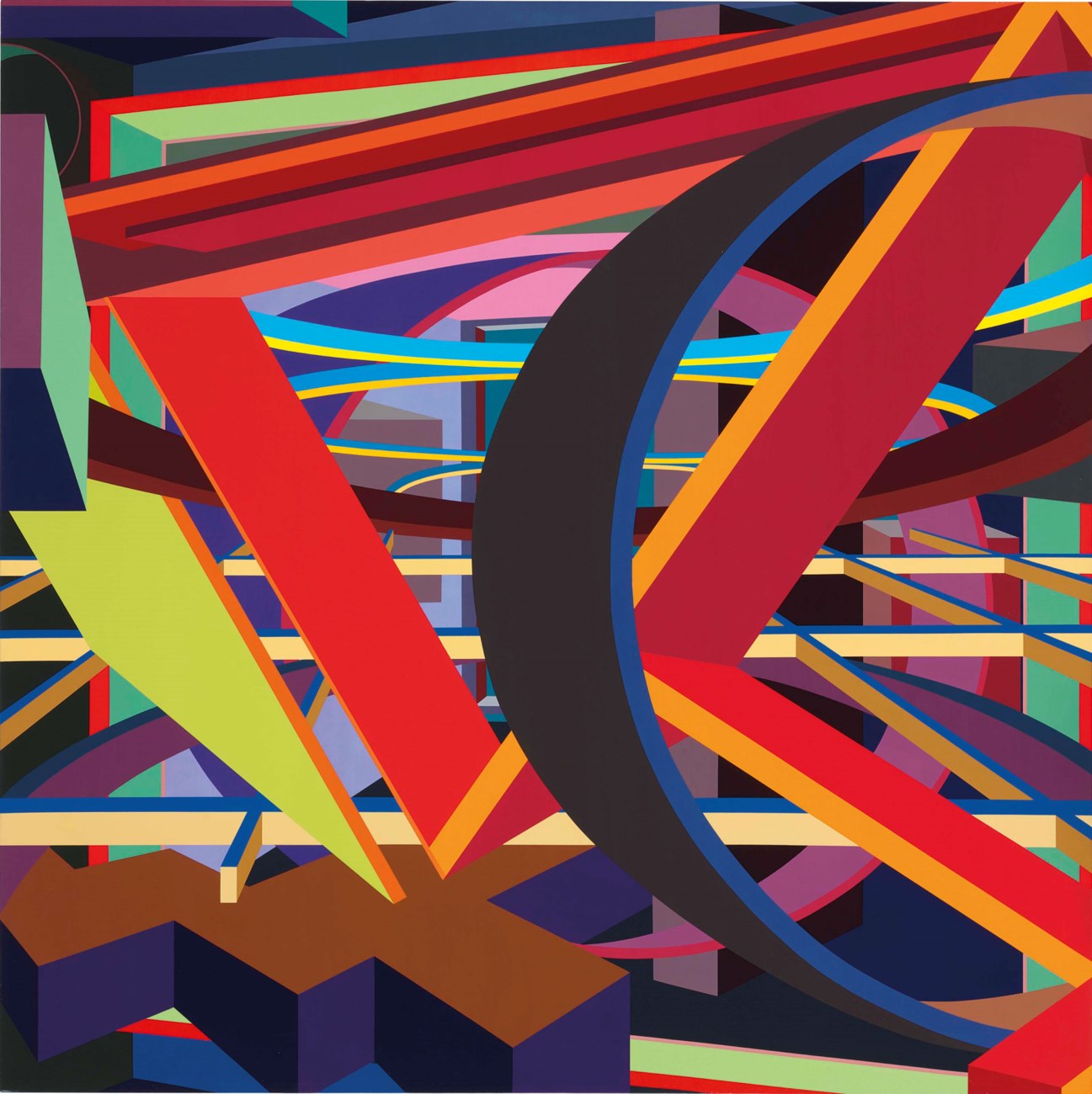 Al Held (1928-2005), Pan North VII | Christie's