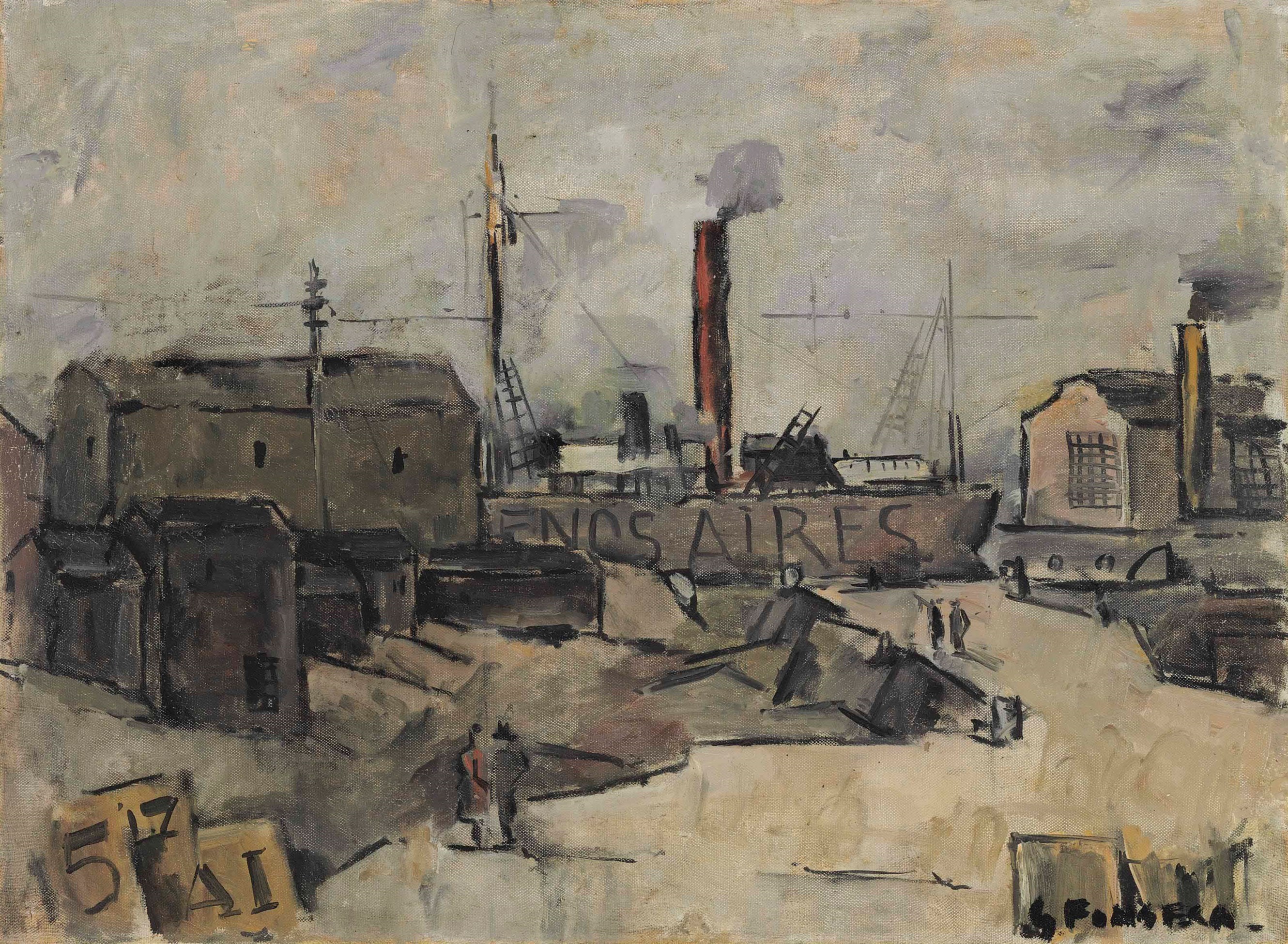 Gonzalo Fonseca (1922-1997), Puerto de Buenos Aires | Christie's