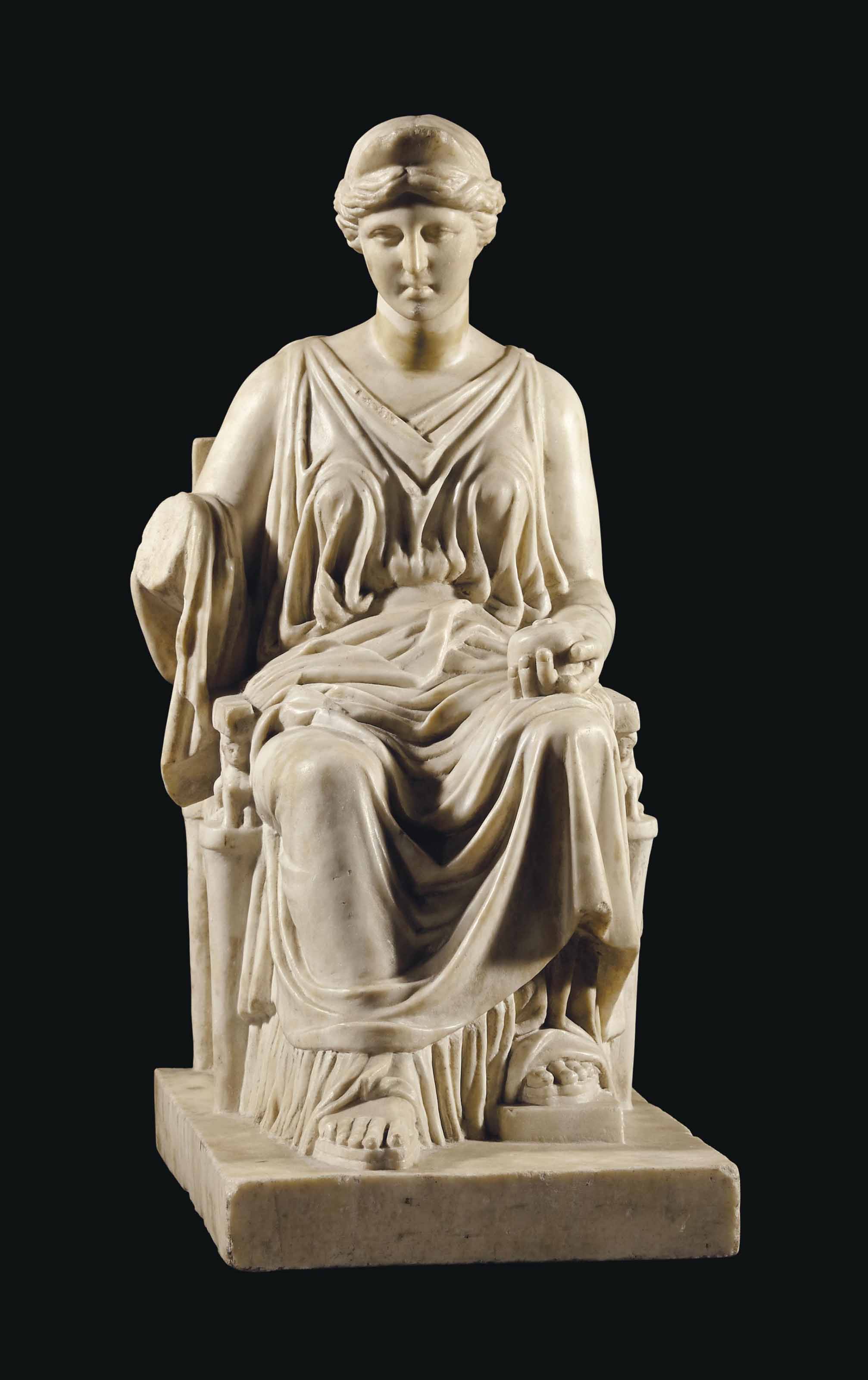 A ROMAN MARBLE JUNO , CIRCA 2ND CENTURY A.D. | Christie's