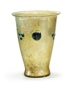 A BYZANTINE GLASS BEAKER, CIRCA 4TH-5TH CENTURY A.D. | Christie's