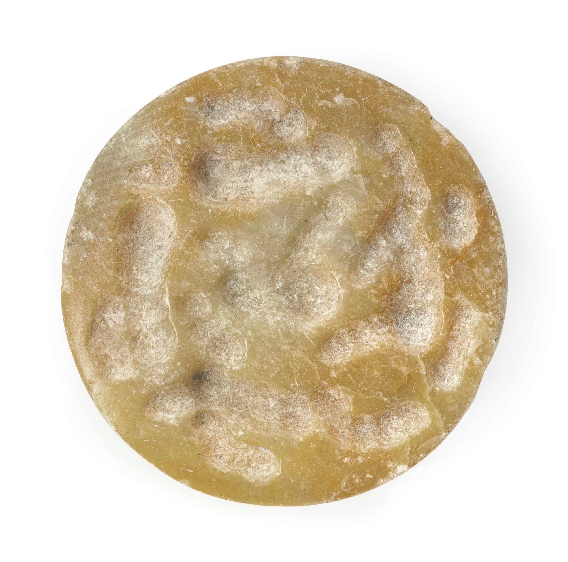 A SUMERIAN LIMESTONE HEMISPHEROID SEAL, LATE URUK-JAMDAT NASR PERIOD ...