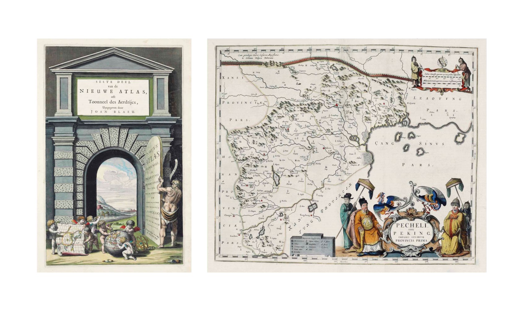BLAEU, Joannes (1596-1673) and Martinus MARTINI (1614-1661). Novus ...