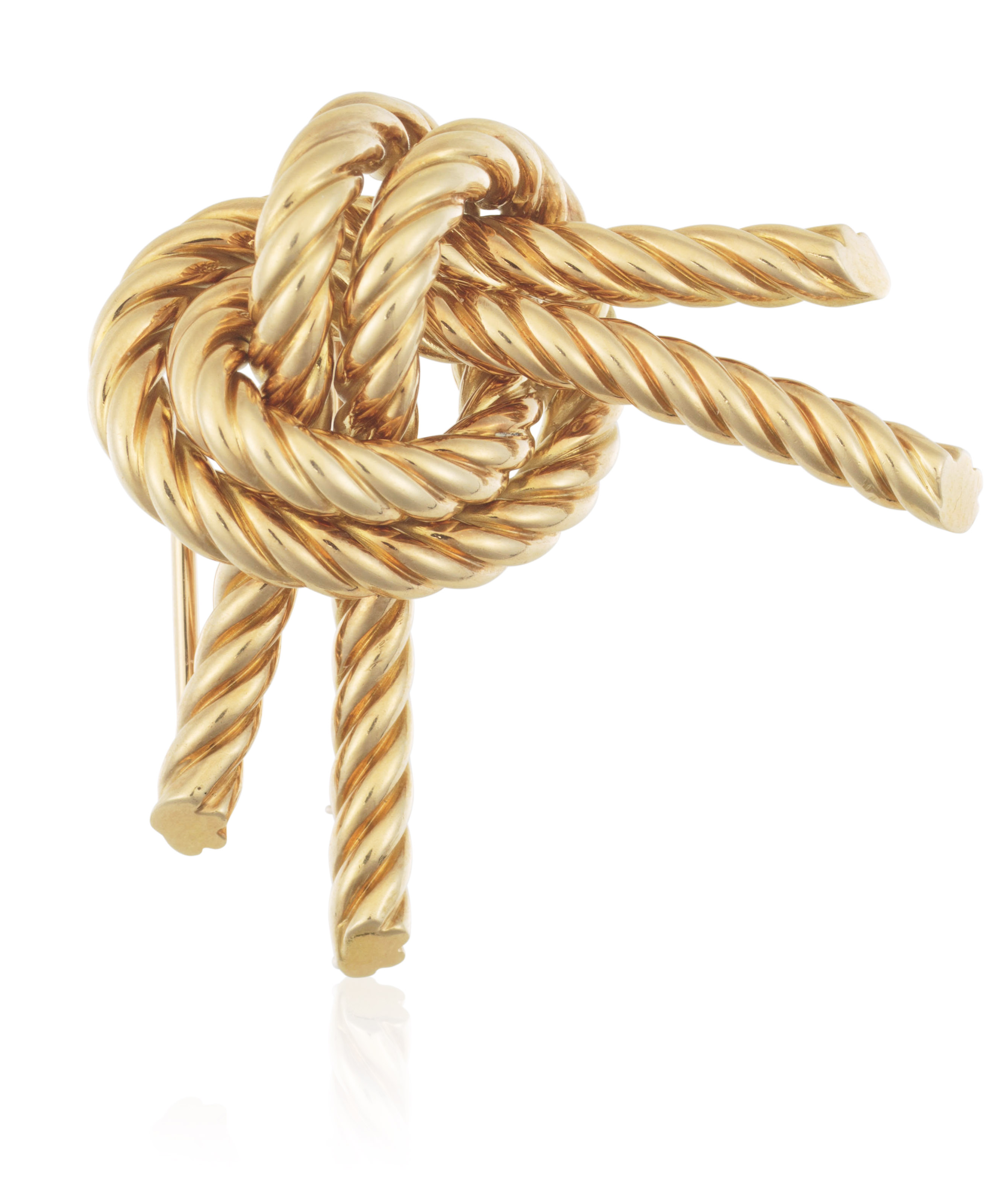GOLD KNOT BROOCH BY HERMES, | Christie’s