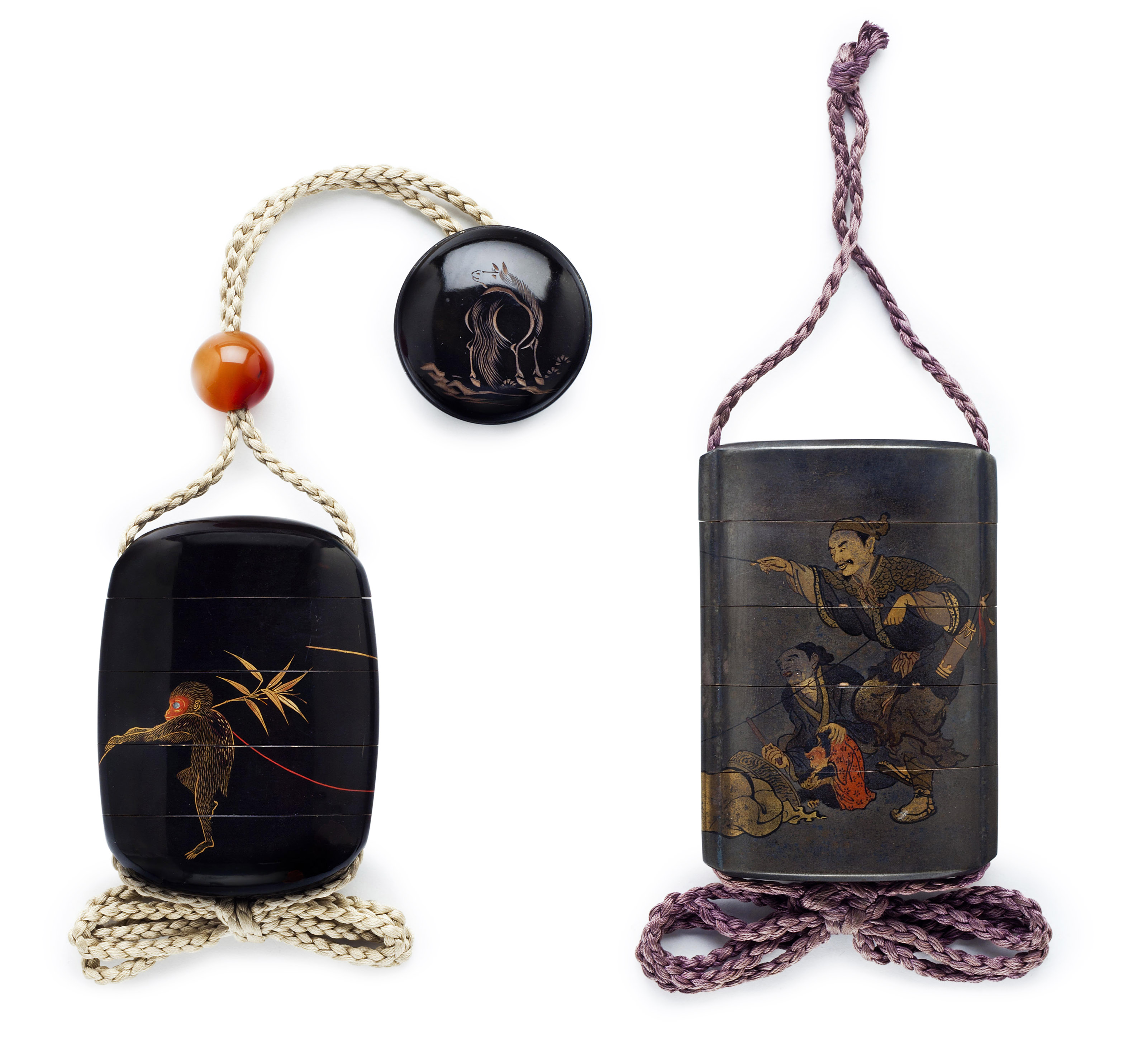 EDO PERIOD (19TH CENTURY), A group of two lacquer inro | Christie’s