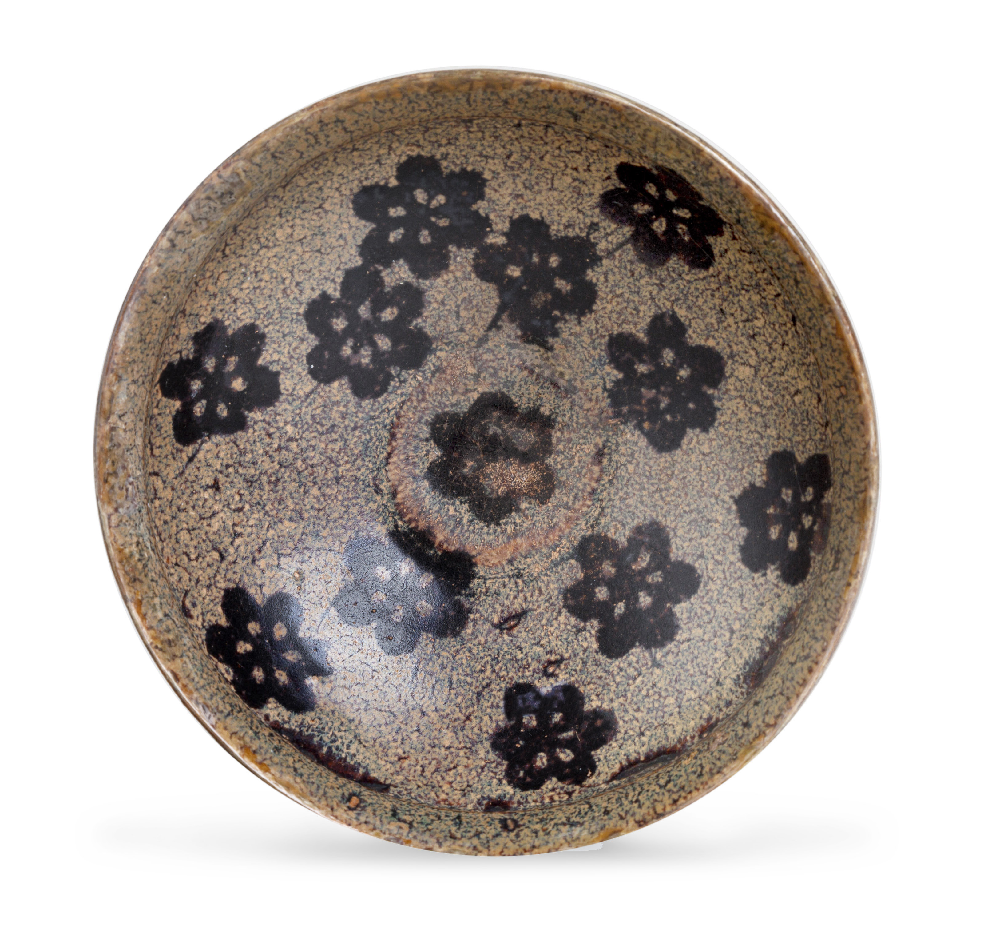 A JIZHOU RESIST-DECORATED PAPER-CUT TEA BOWL, SOUTHERN SONG DYNASTY ...