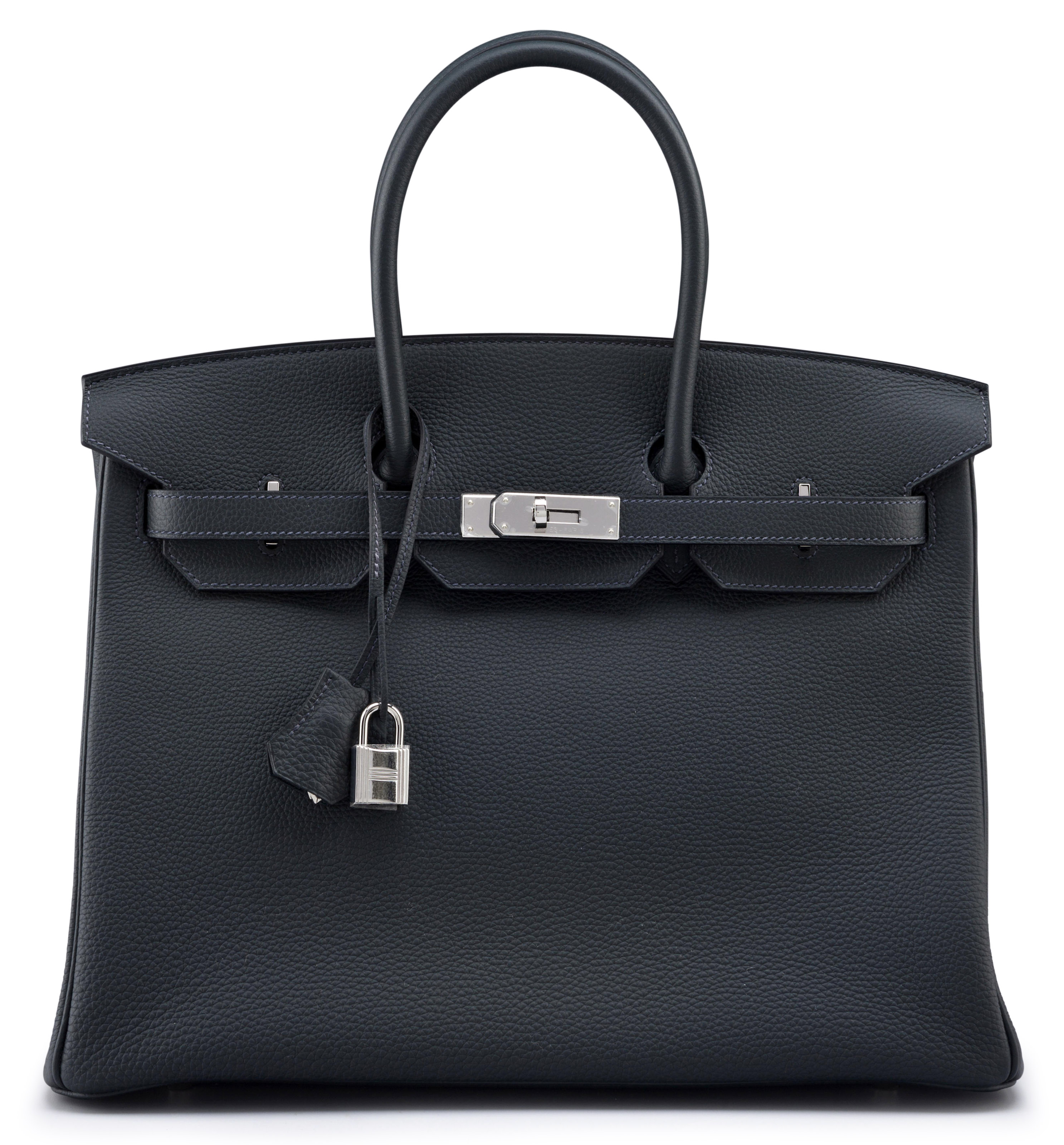 A 35CM BLUE OCEAN TOGO LEATHER BIRKIN BAG, HERMÈS, 2014 | Christie’s