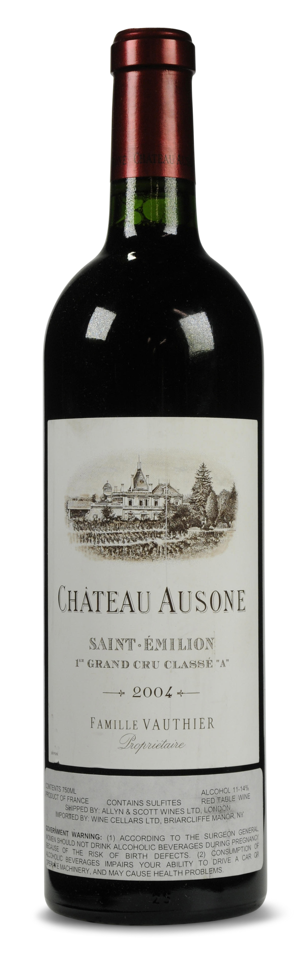 Château Ausone--Vertical, Saint-Emilion, 1er grand cru classé (A ...