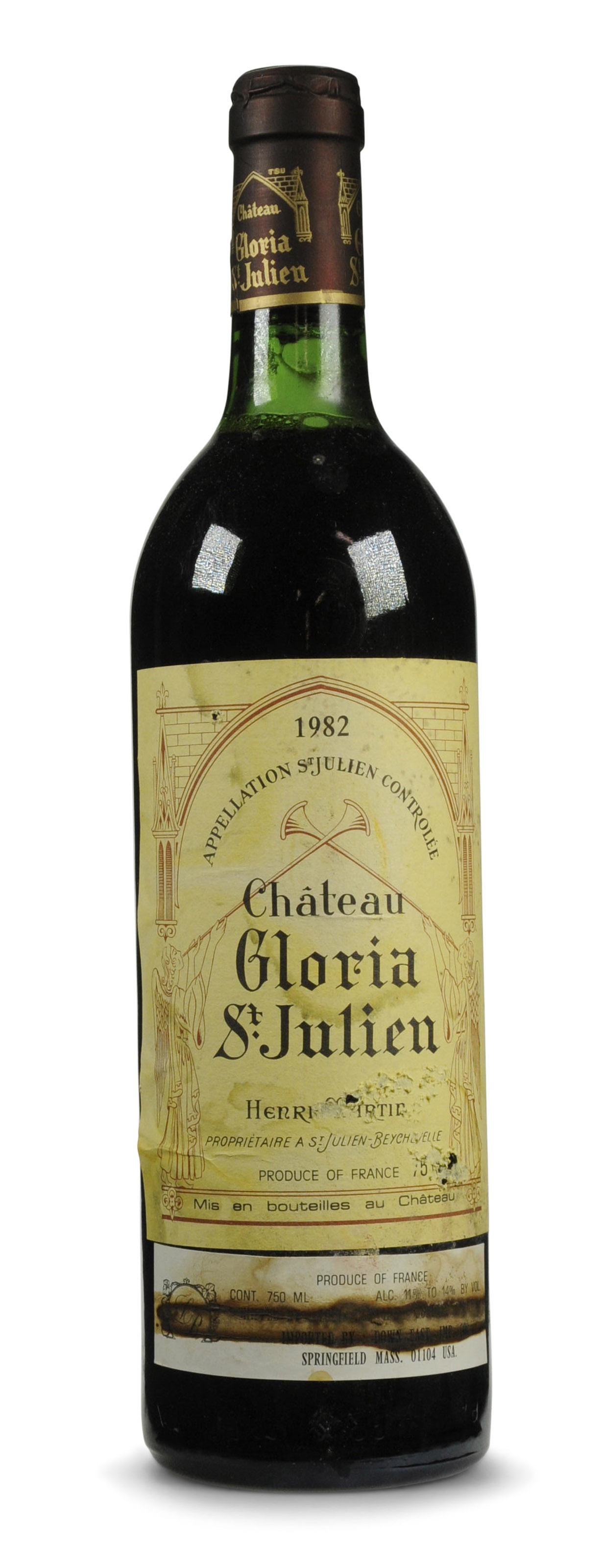 Château Gloria 1982, Saint-Julien, cru bourgeois supérieur | Christie’s