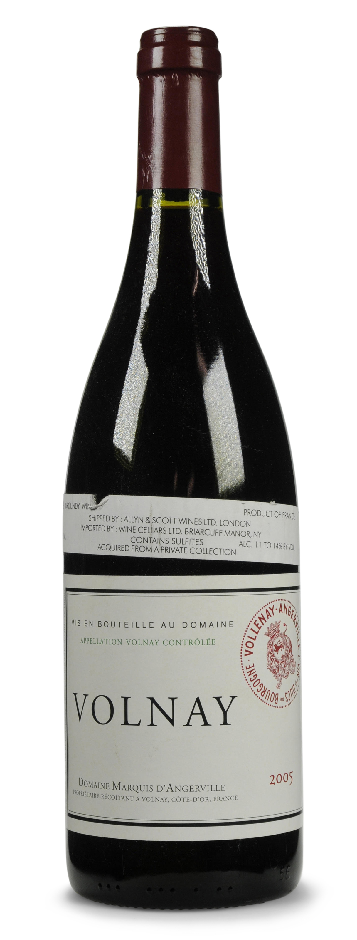 d'Angerville, Volnay 2005, Côte de Beaune | Christie’s
