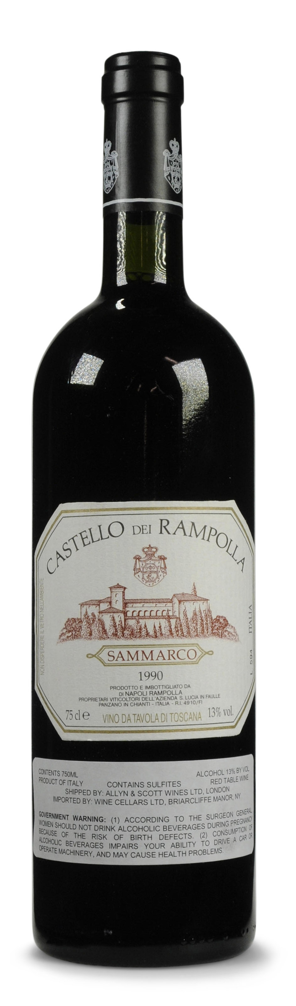 Castello dei Rampolla, Sammarco 1990, Tuscany | Christie’s