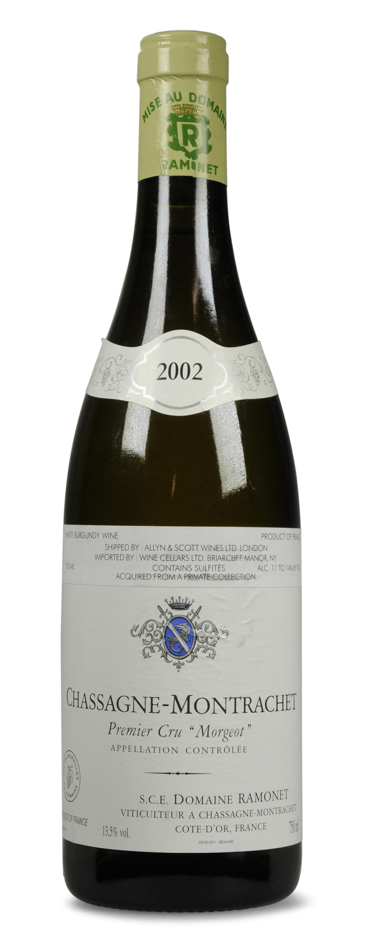 Ramonet, Chassagne-Montrachet, Morgeot 2002, 1er Cru, Côte de Beaune ...